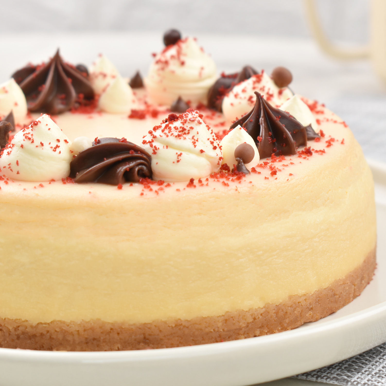 Order Rose Baked Cheese Cake 4 Portion Online | Same-Day Delivery UAE ...