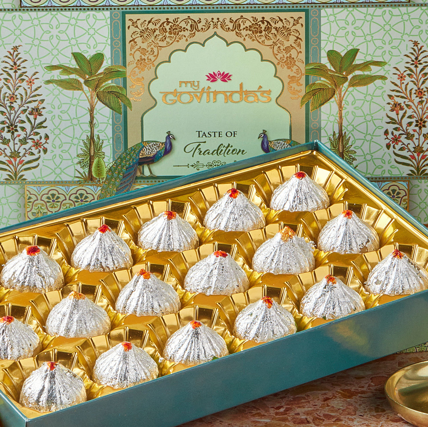 Order Ganesh Chaturthi Silver Modak 18 Pcs Online | Same-Day Delivery ...