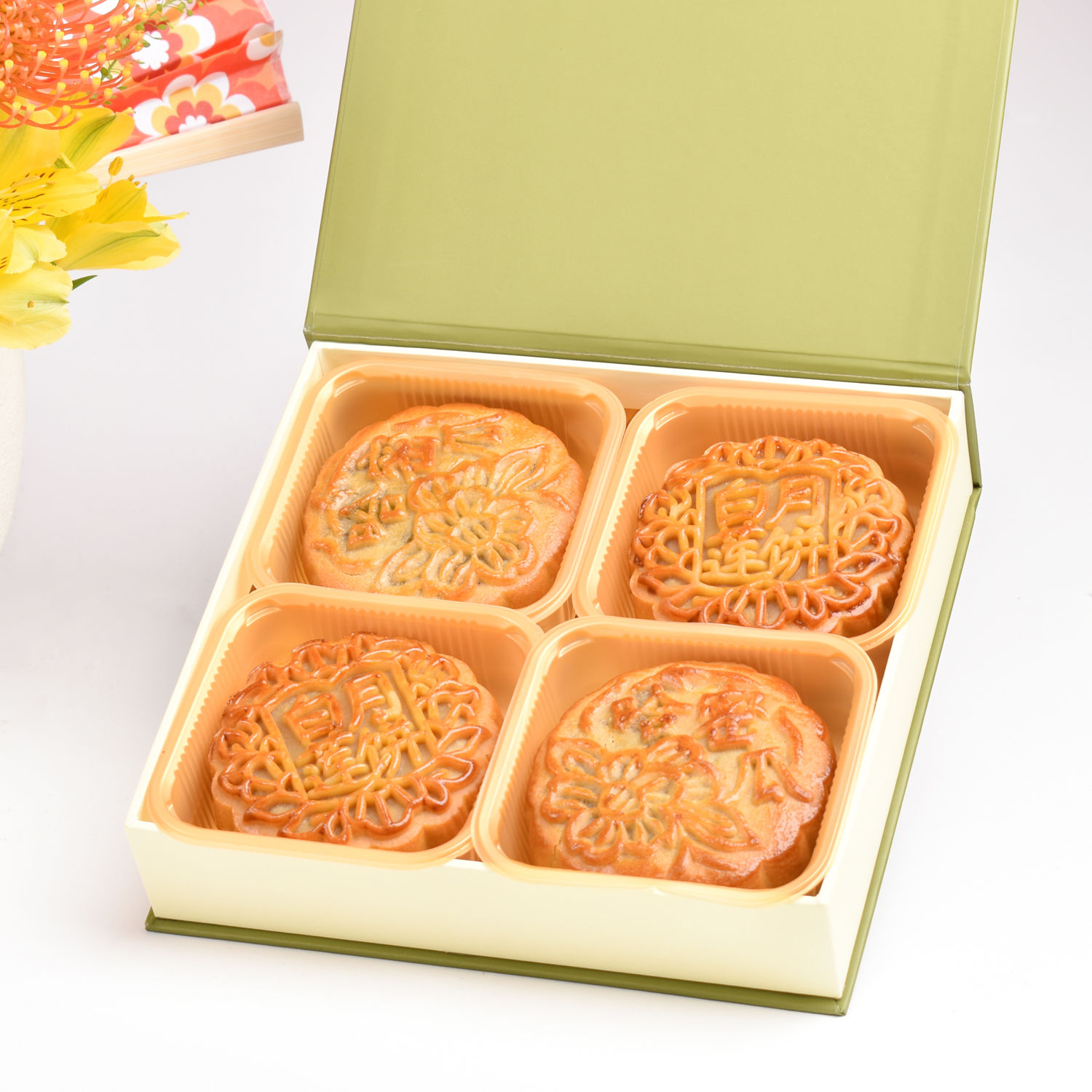 Order Exquisite Mid Autumn Wishes and Moon Cakes Online | Same-Day ...