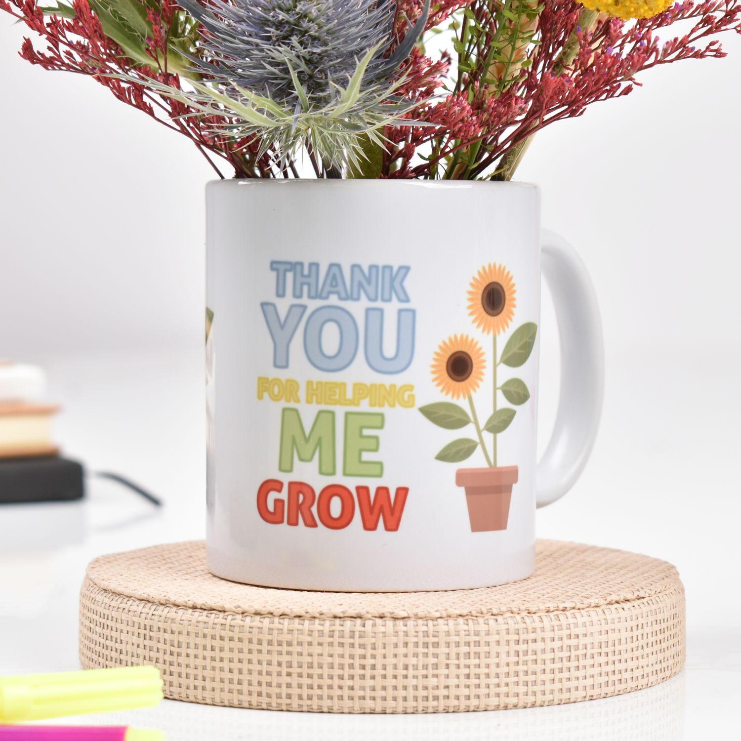 Order Thank You Flowers And Diary For Teacher Online | Same-Day ...