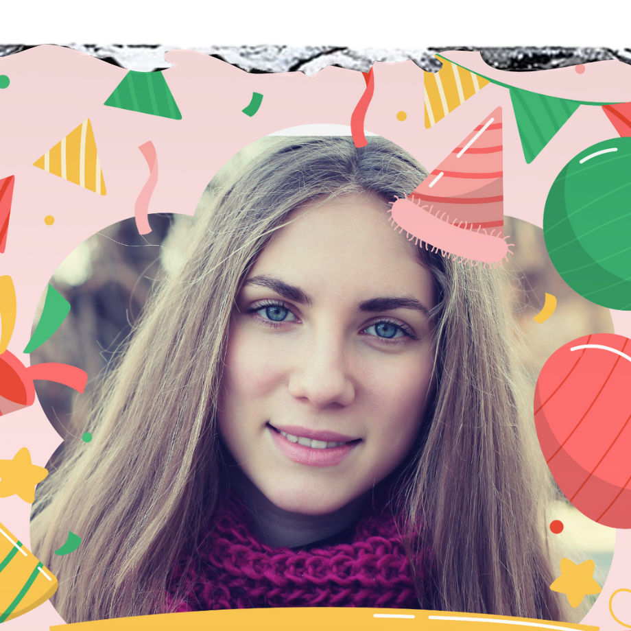 Order Personalised Birthday Bash Frame Online | Same-Day Delivery UAE ...