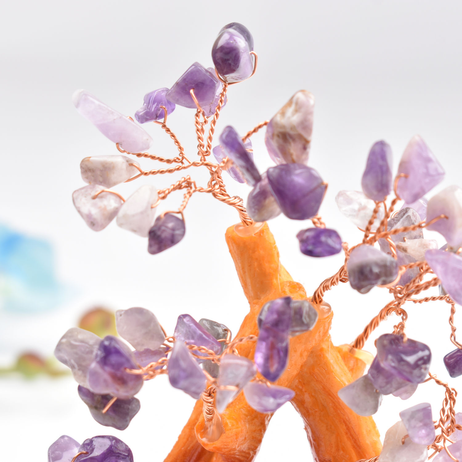 Online Dual Tone Purple Stone Wish Tree Gift Delivery in UAE - FNP