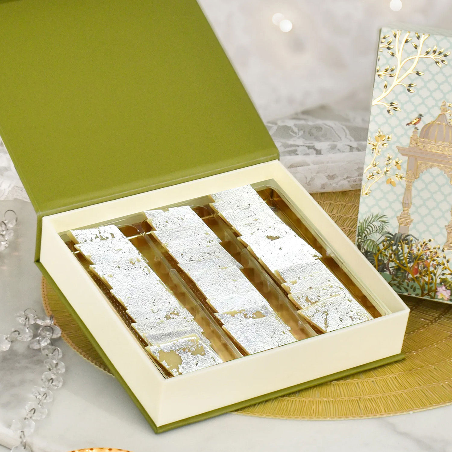 Order Premium Kaju Katli Box Small Online | Same-Day Delivery UAE - Fnp.ae