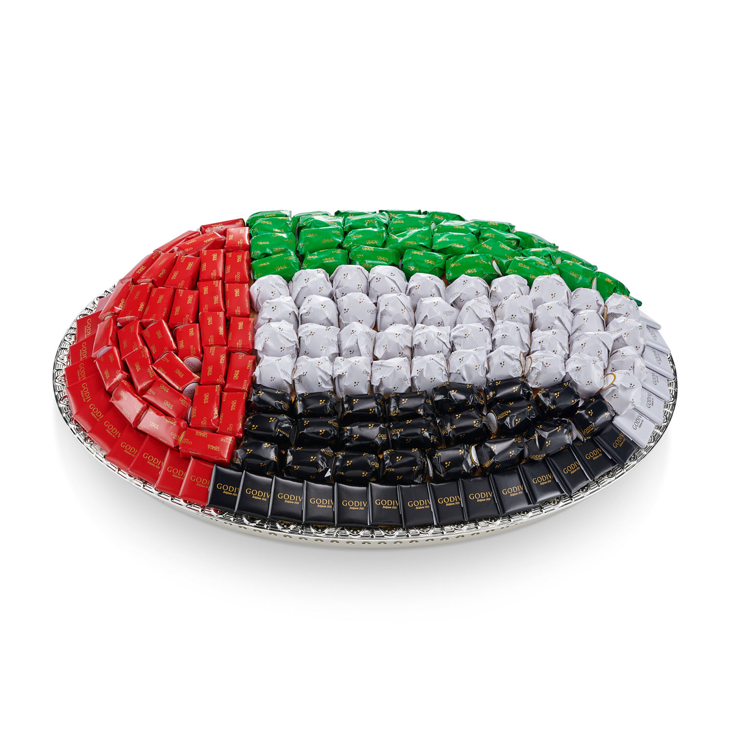 Order Godiva National Day Large Oval Tray Chocolates Online | Same-Day ...