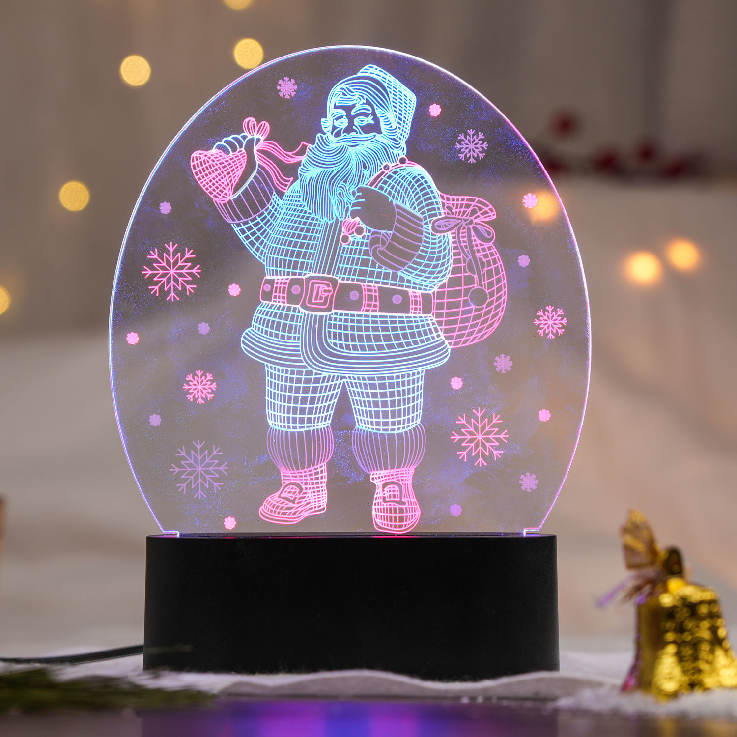 Order Santa Multicolor Led Lamp Online | Same-Day Delivery UAE - Fnp.ae Order Santa Multicolor Led Lamp Online | Same-Day Delivery UAE - Fnp.ae