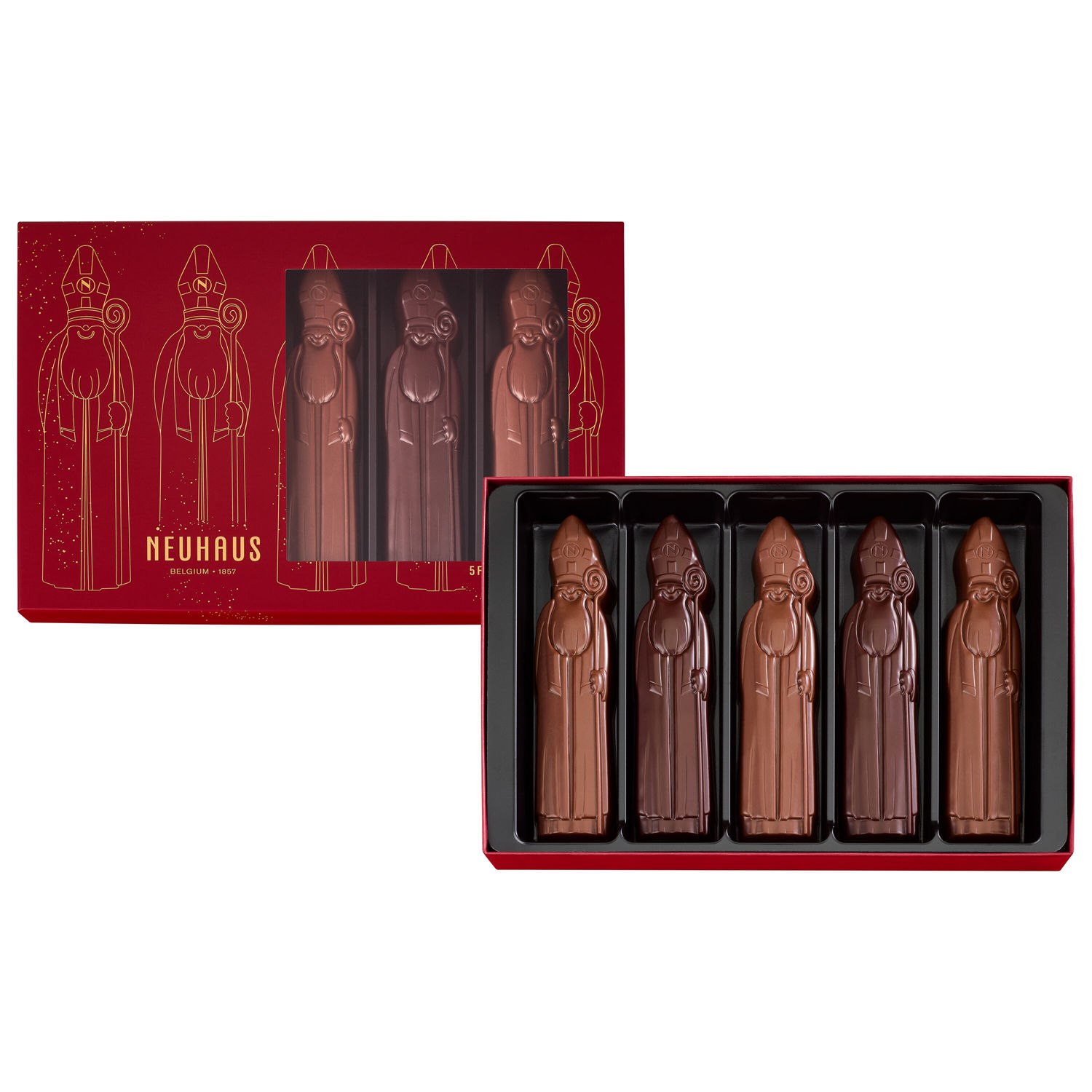 Order Neuhaus Filled Figures St Nicholas 5 Chocolates Online | Same-Day ...
