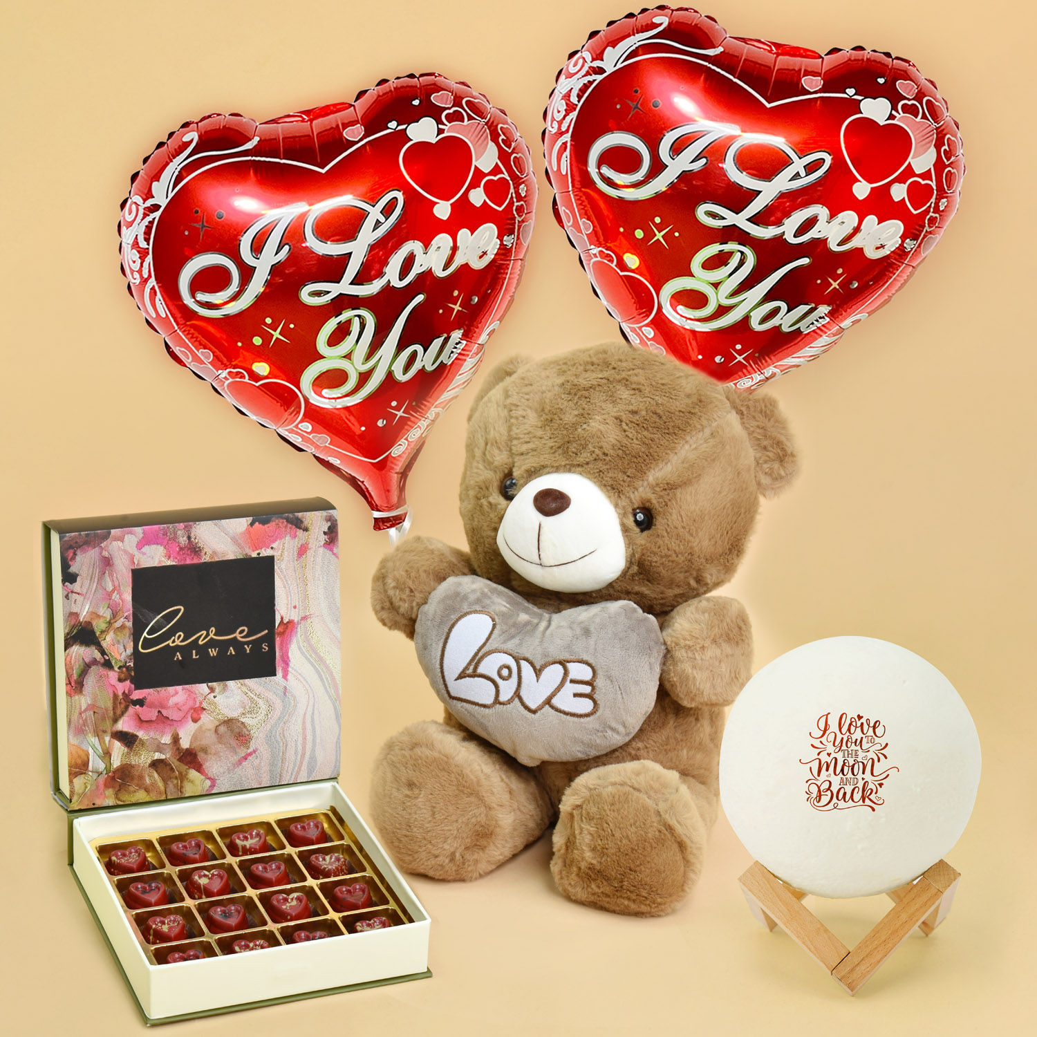 Online Love Always Chocolate Combo Gift Delivery in UAE - FNP