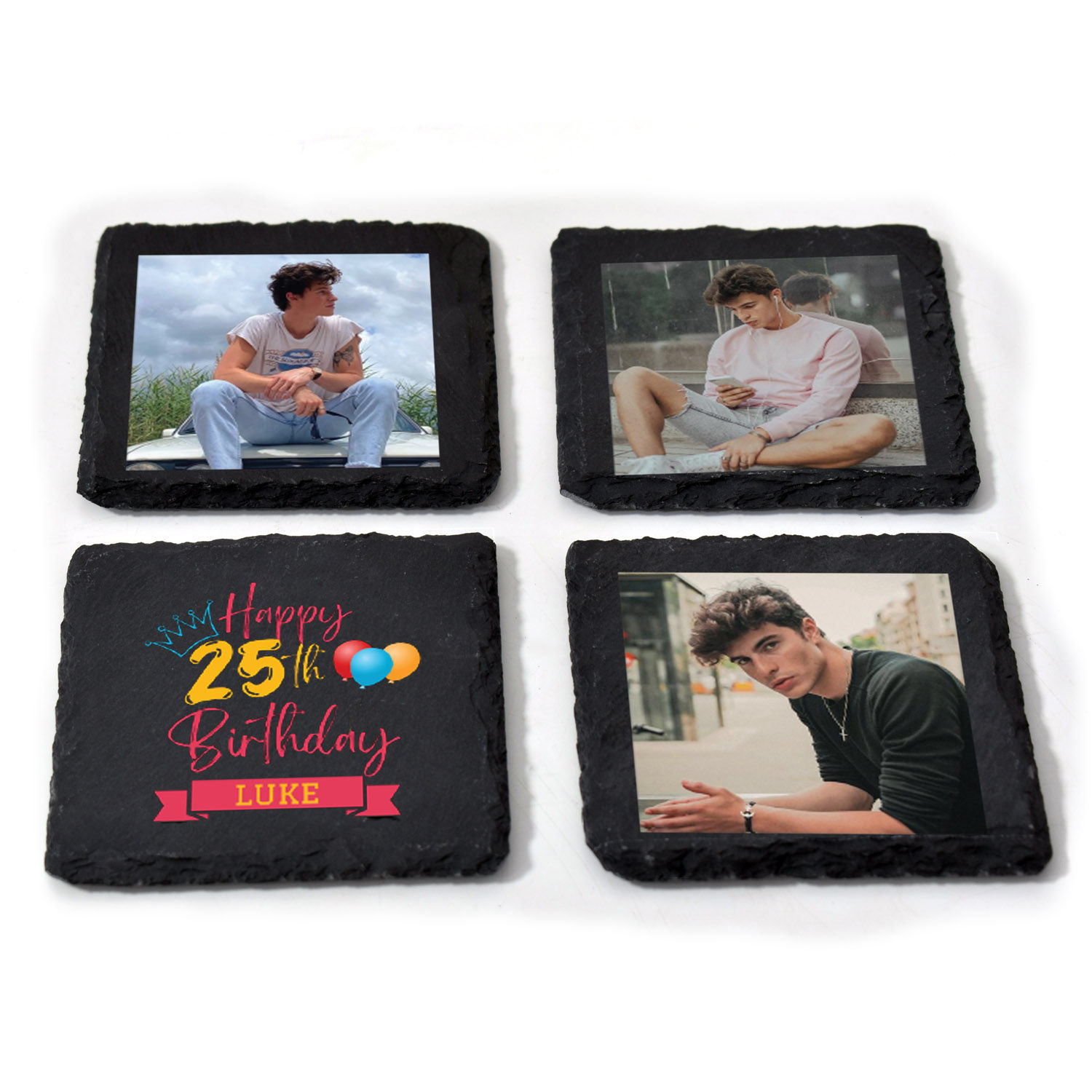 Order Personalised Birthday Coasters- Set Of 4 Online | Same-Day ...