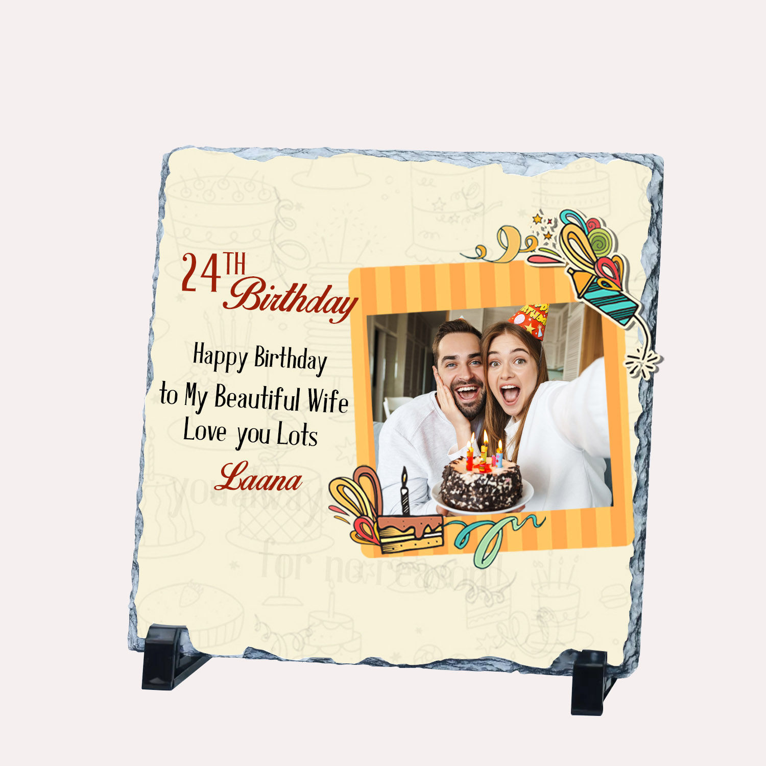Order Personalised Birthday Theme Photo Frame Online | Same-Day ...