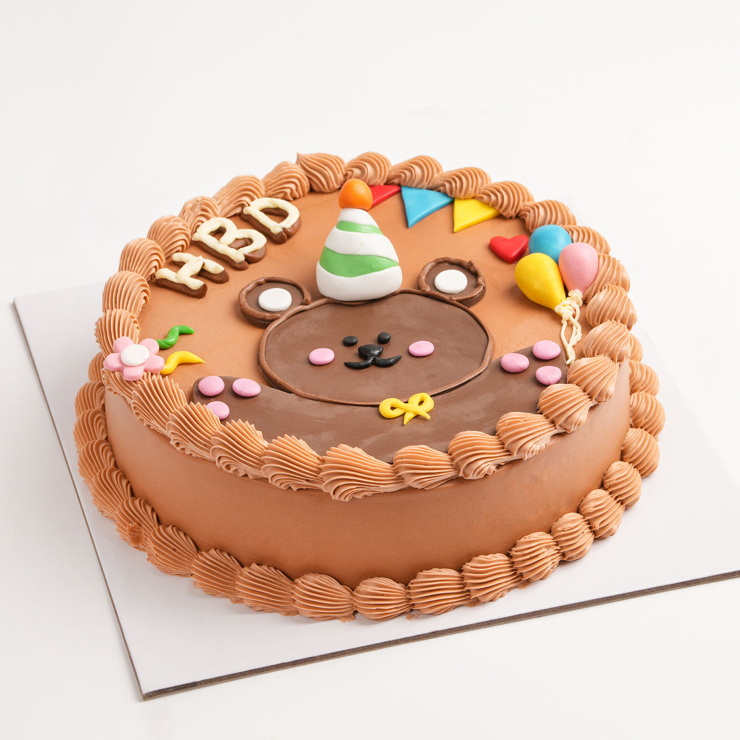 Order Teddy Birthday Chocolate Cake 8 Portion Online | Same-Day ...