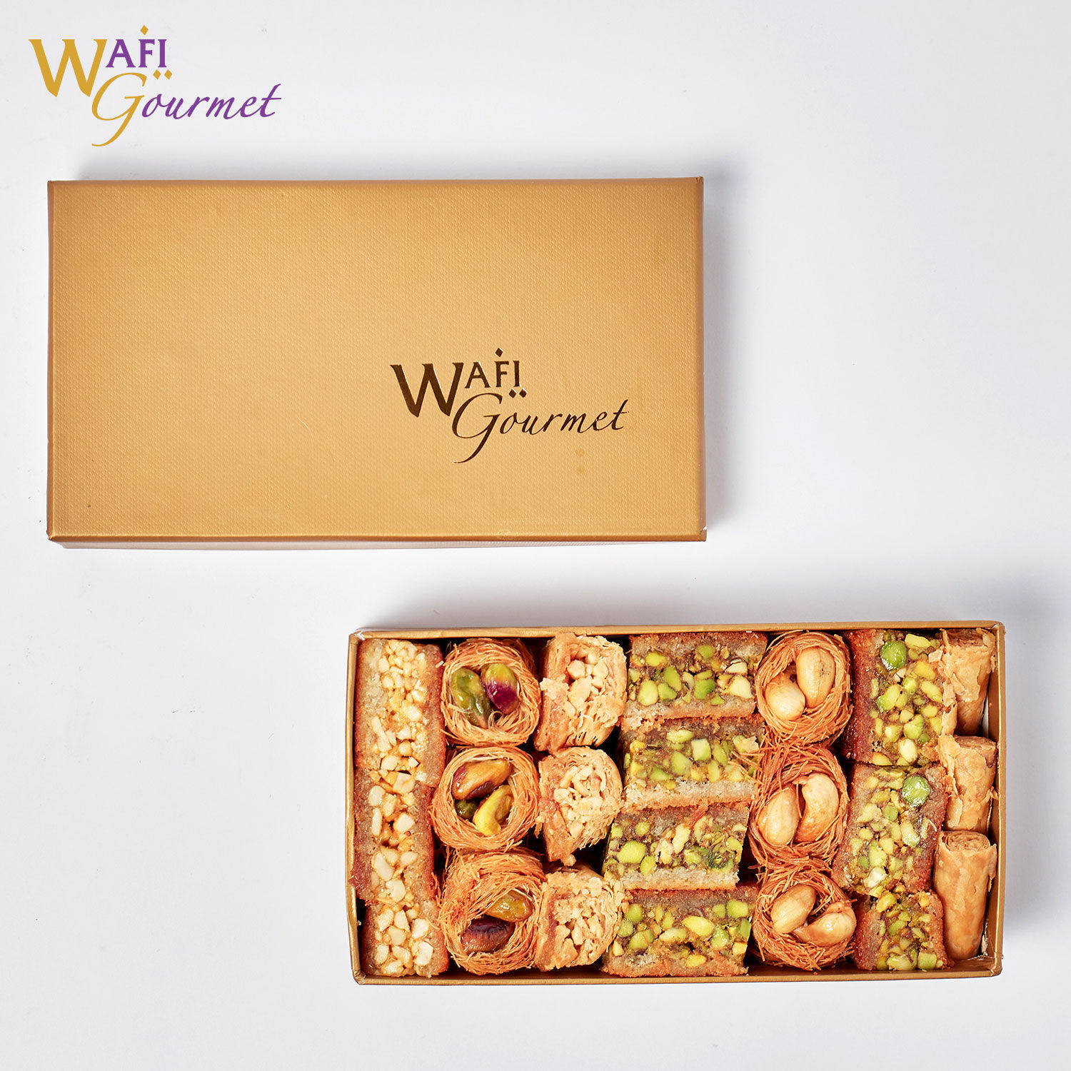 Order 500gms Assorted Baklava Online | Same-Day Delivery UAE - Fnp.ae
