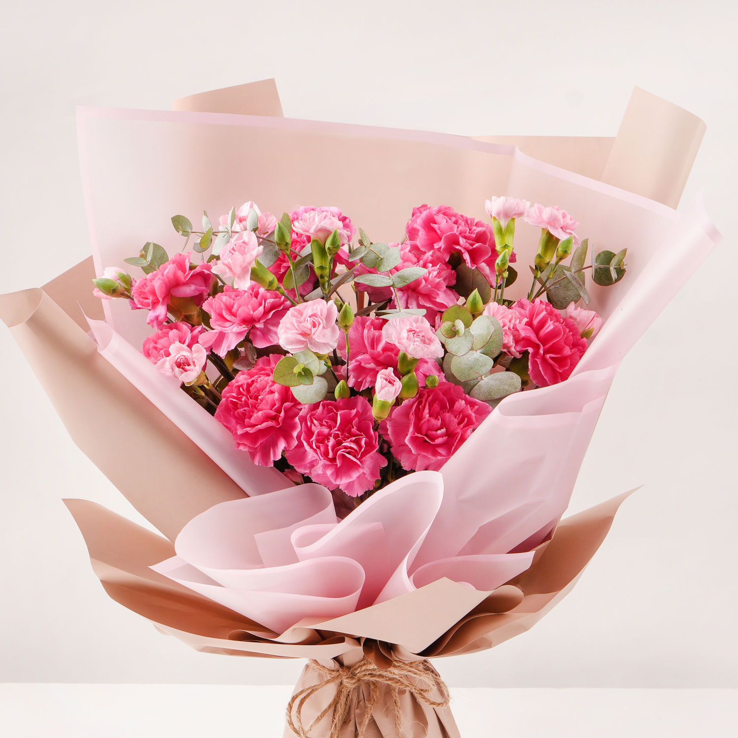 Order Birthday Wish Carnations Bouquet Online | Same-Day Delivery UAE ...