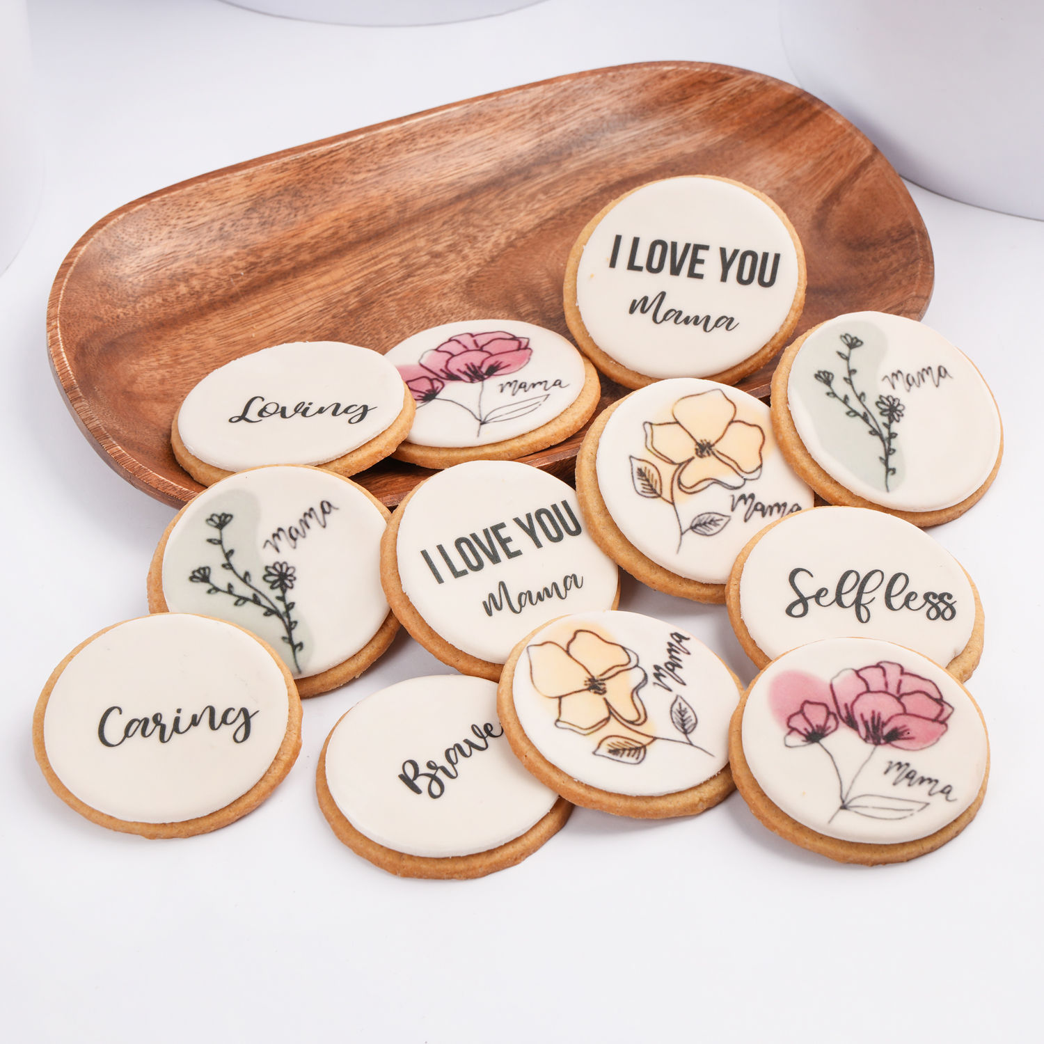 Online Love You Mama Cookies Gift Delivery in UAE - FNP