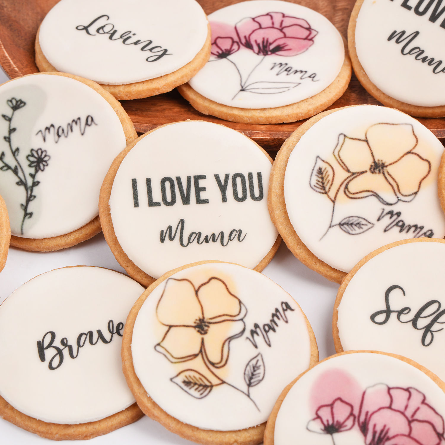 Online Love You Mama Cookies Gift Delivery in UAE - FNP
