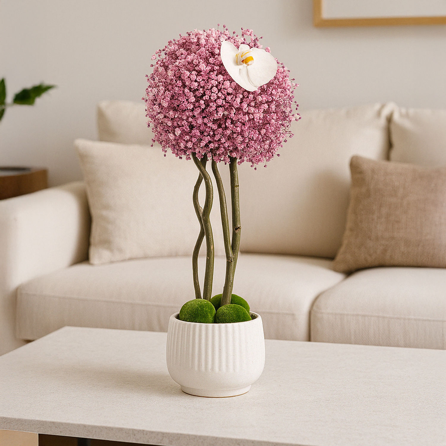 Order Pink Gypso Beauty Arrangement Online | Same-Day Delivery UAE - Fnp.ae