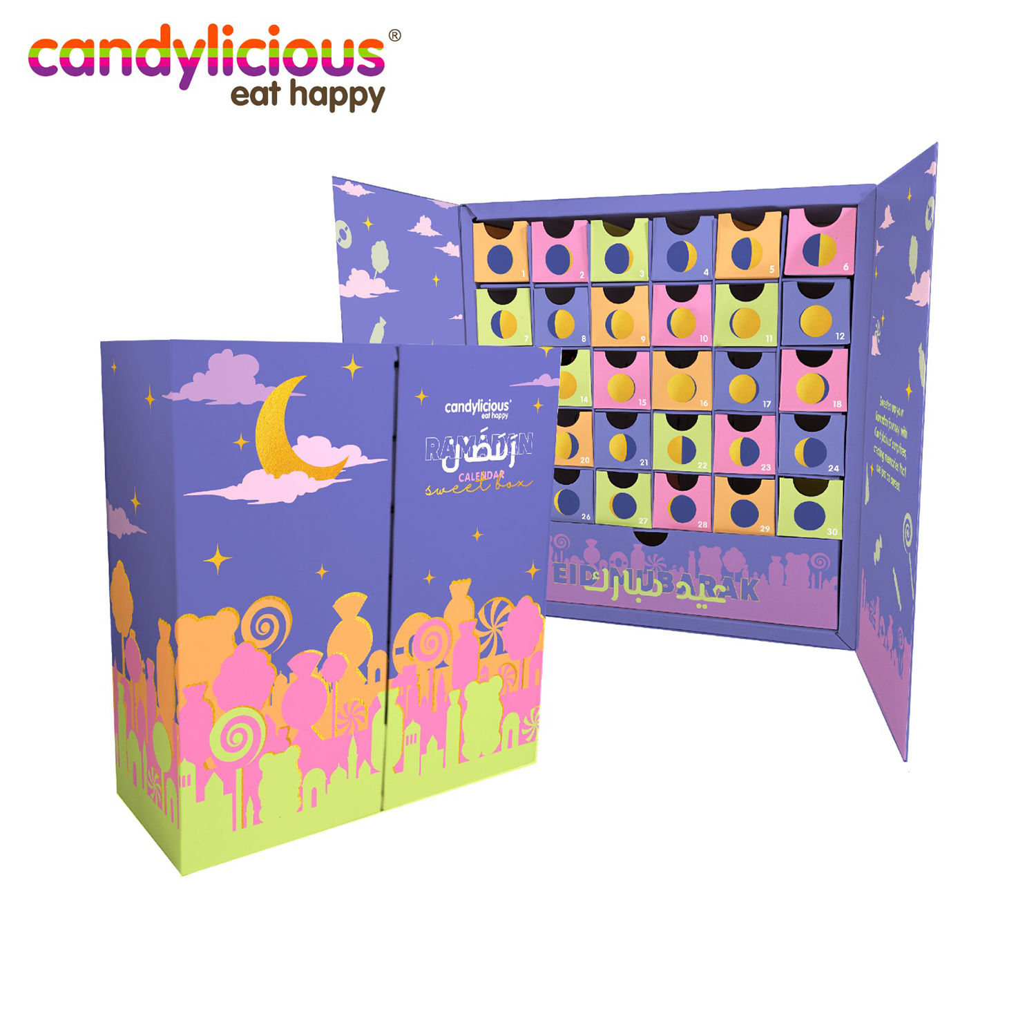 Order Candylicious Ramadan Advent Calender Sweet Box Online | Same-Day ...