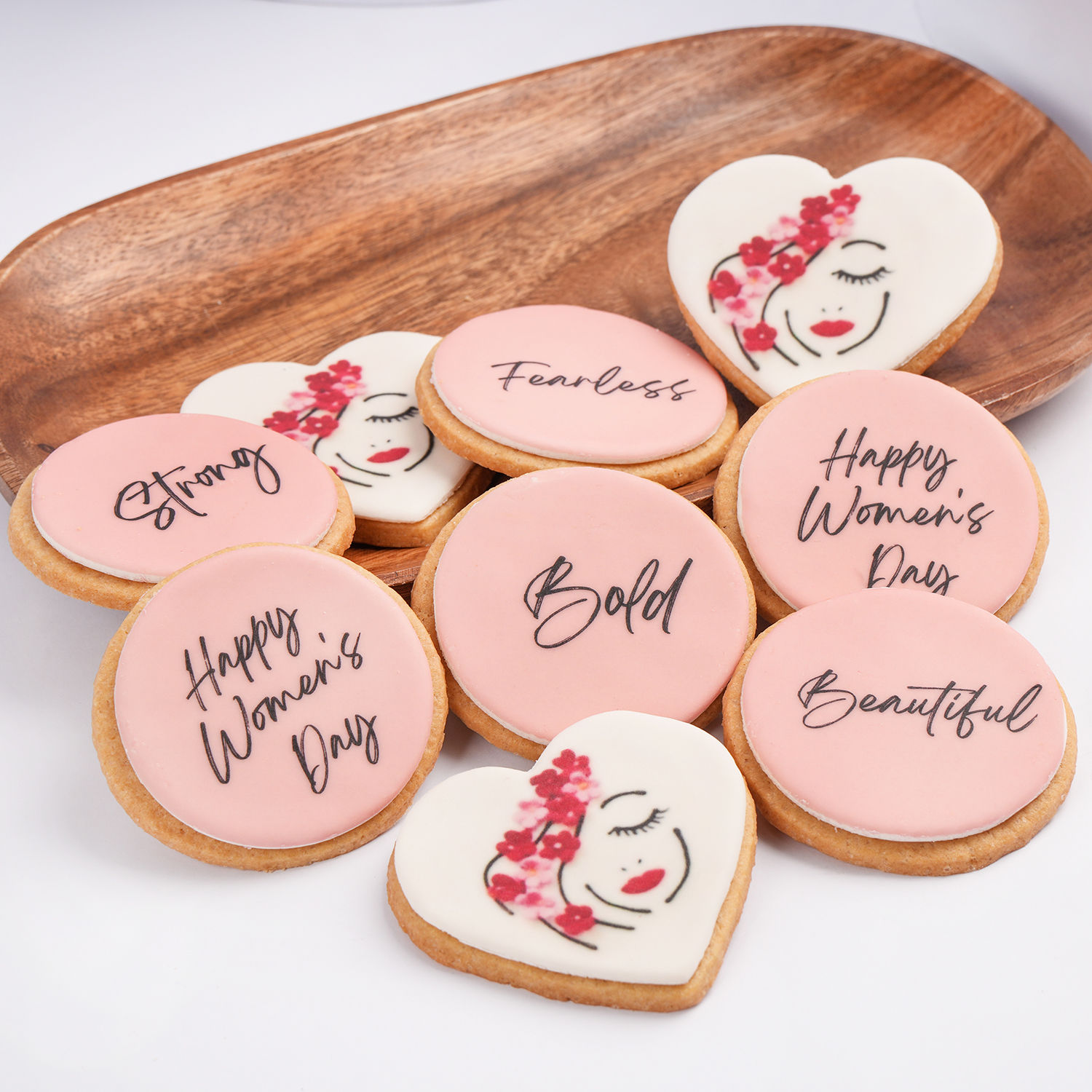 Order Womens Day Cookies 9 Pcs Online | Same-Day Delivery UAE - Fnp.ae