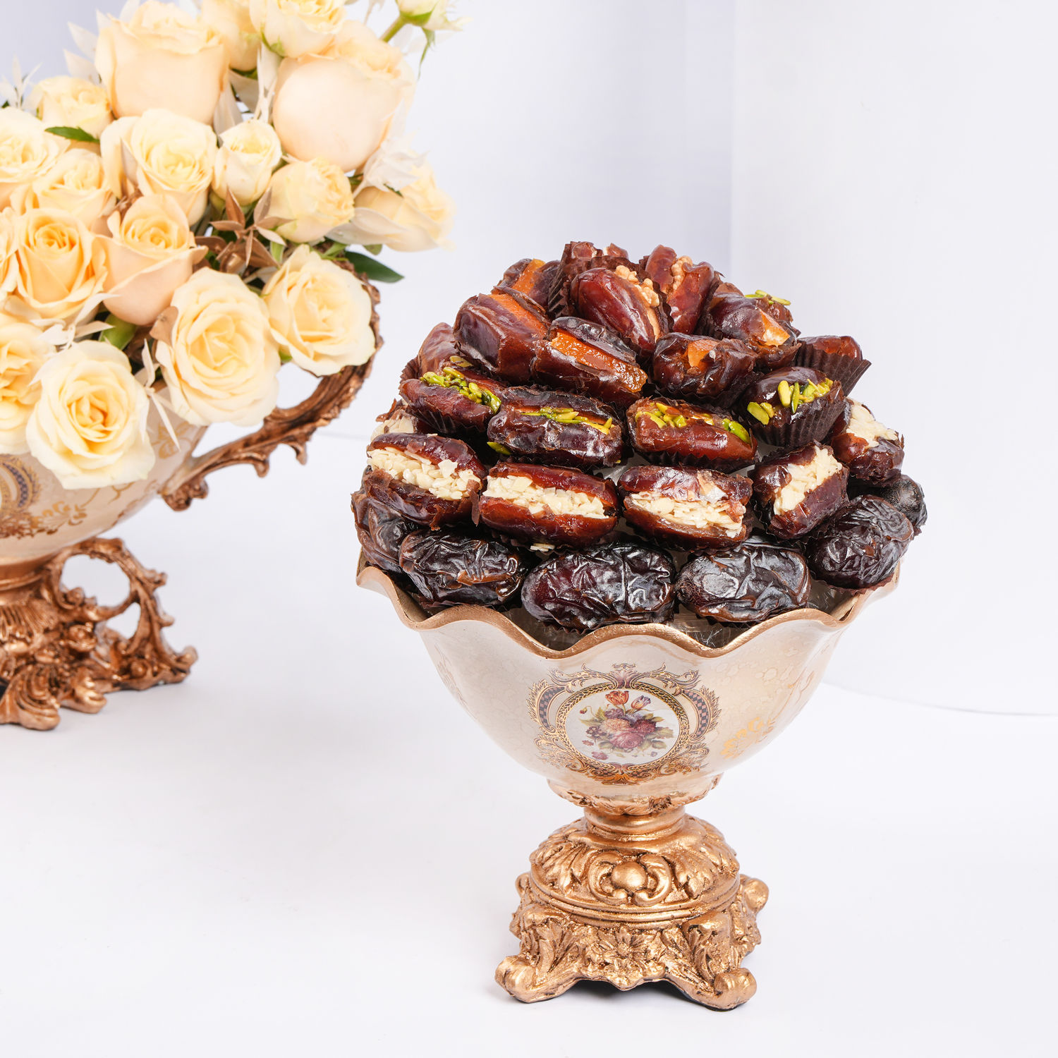 Order Crescent Moon Roses with Stuffed Dates Online | Same-Day Delivery ...