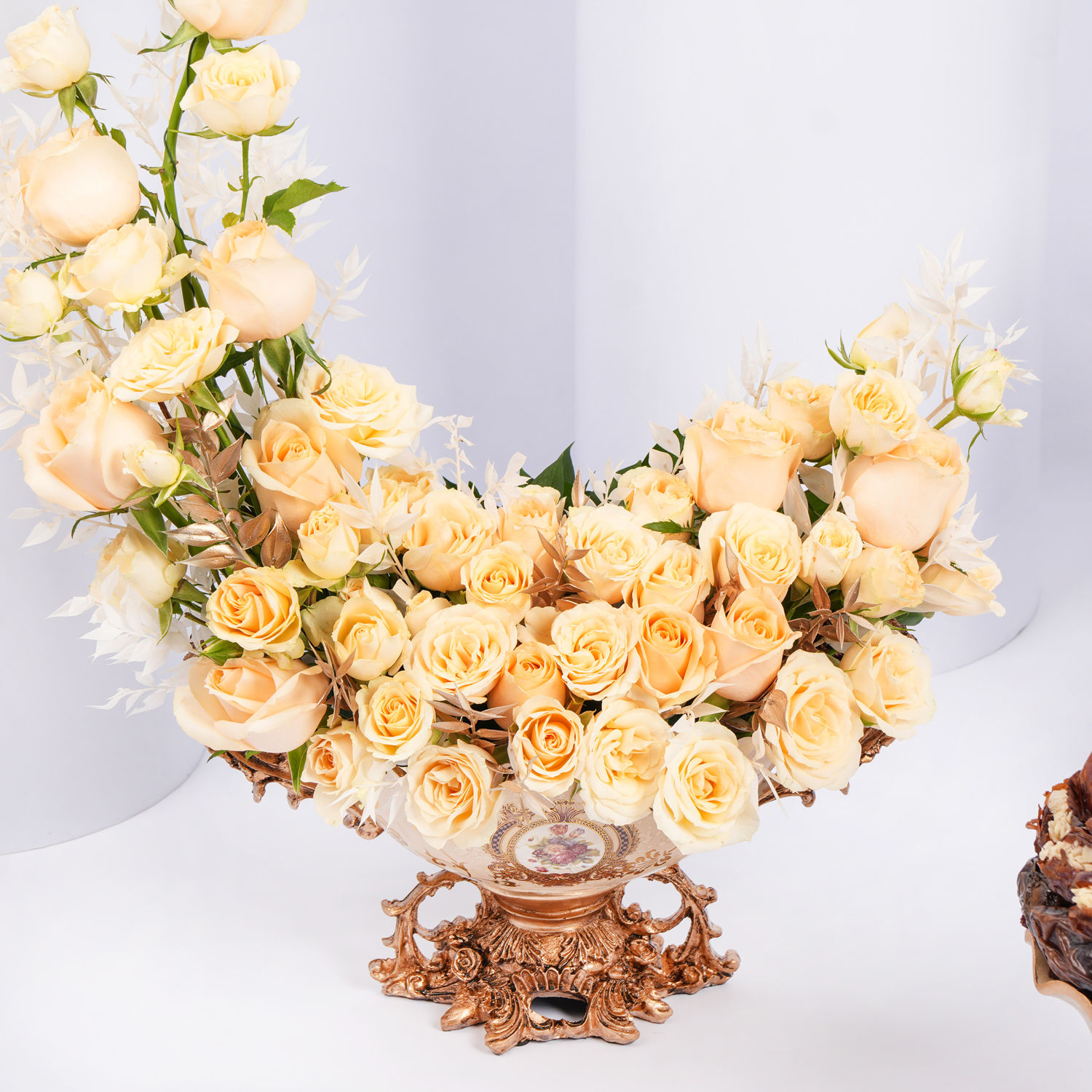 Order Crescent Moon Roses with Stuffed Dates Online | Same-Day Delivery ...