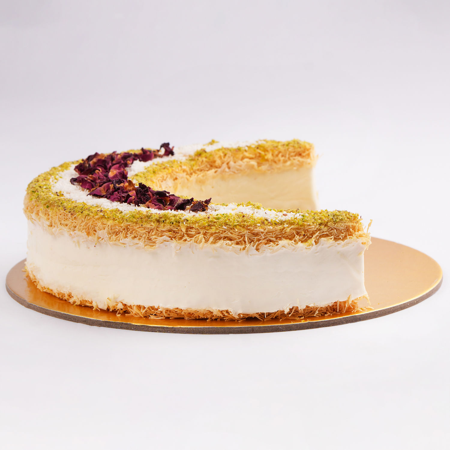 Order Kunafa and Cream Crescent Moon Cake Online | Same-Day Delivery ...