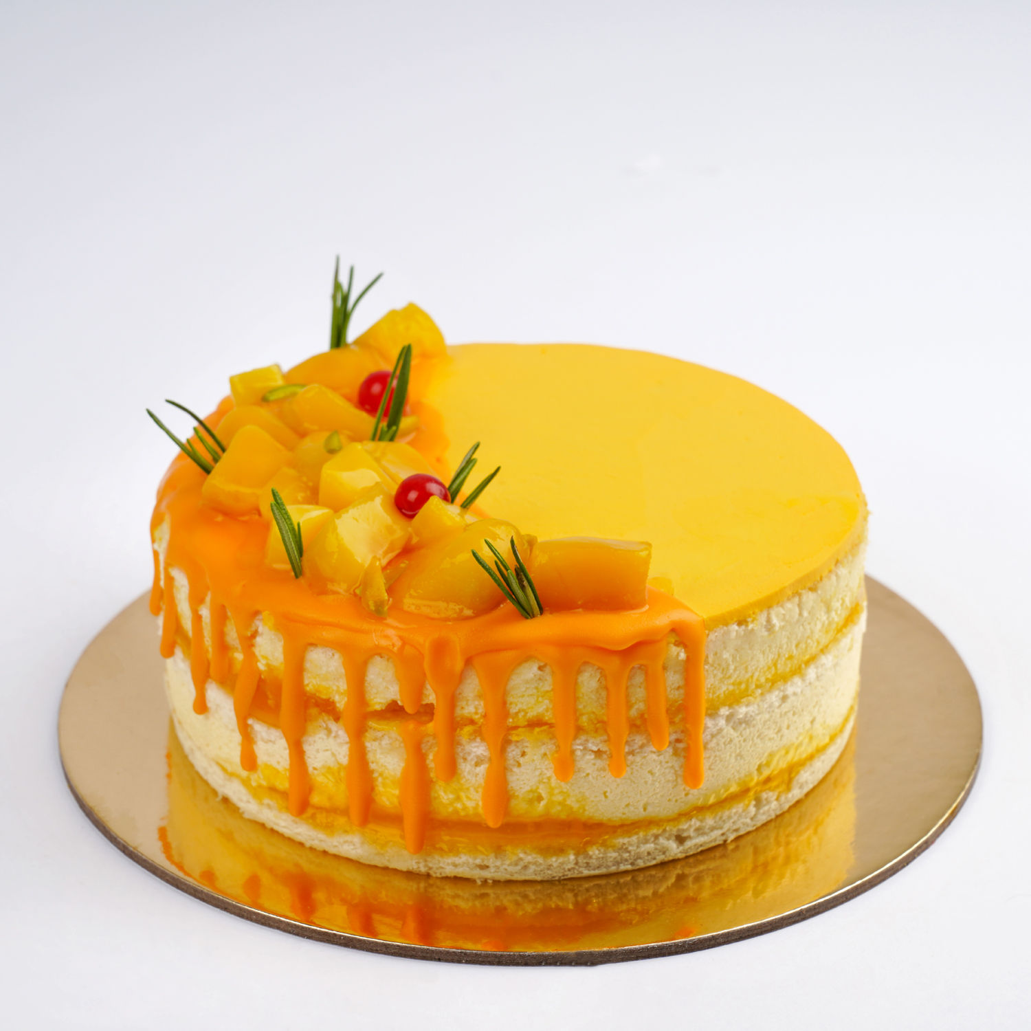 Order Mango Bites Sponge Cake Half Kg Online | Same-Day Delivery UAE ...