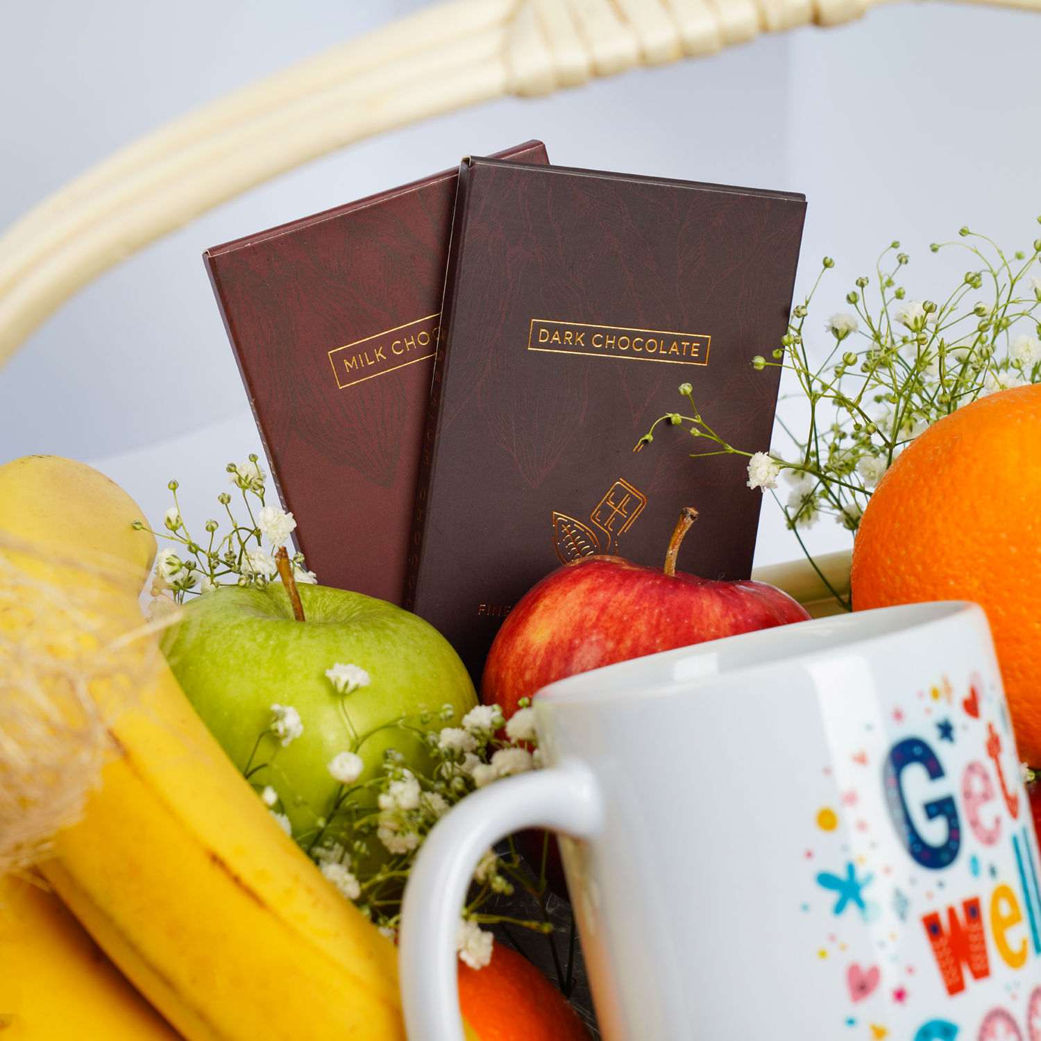 Online Get Well Soon Fruit Basket Gift Delivery in UAE - FNP