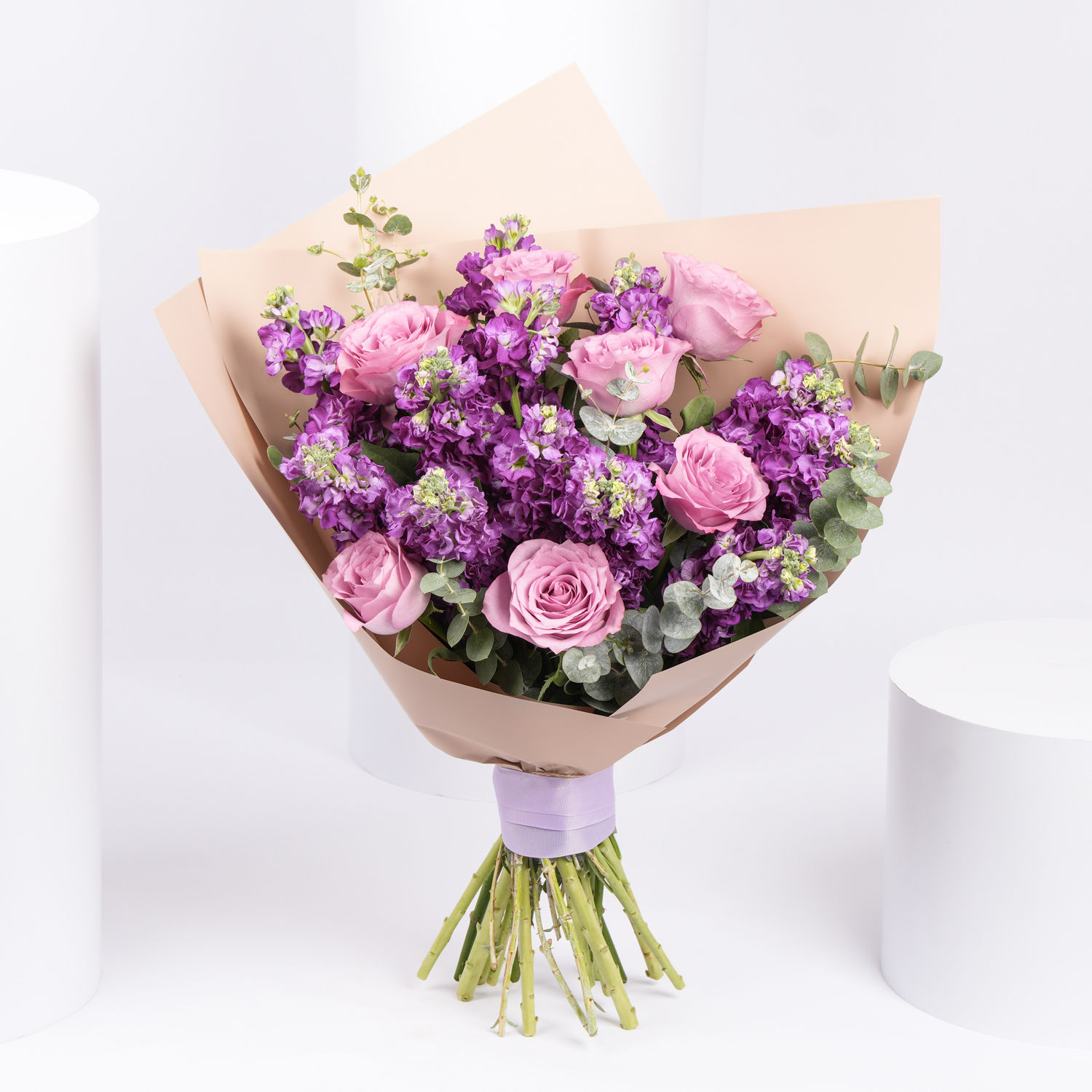 Order Purple Flowers Bouquet Online | Same-Day Delivery UAE - Fnp.ae
