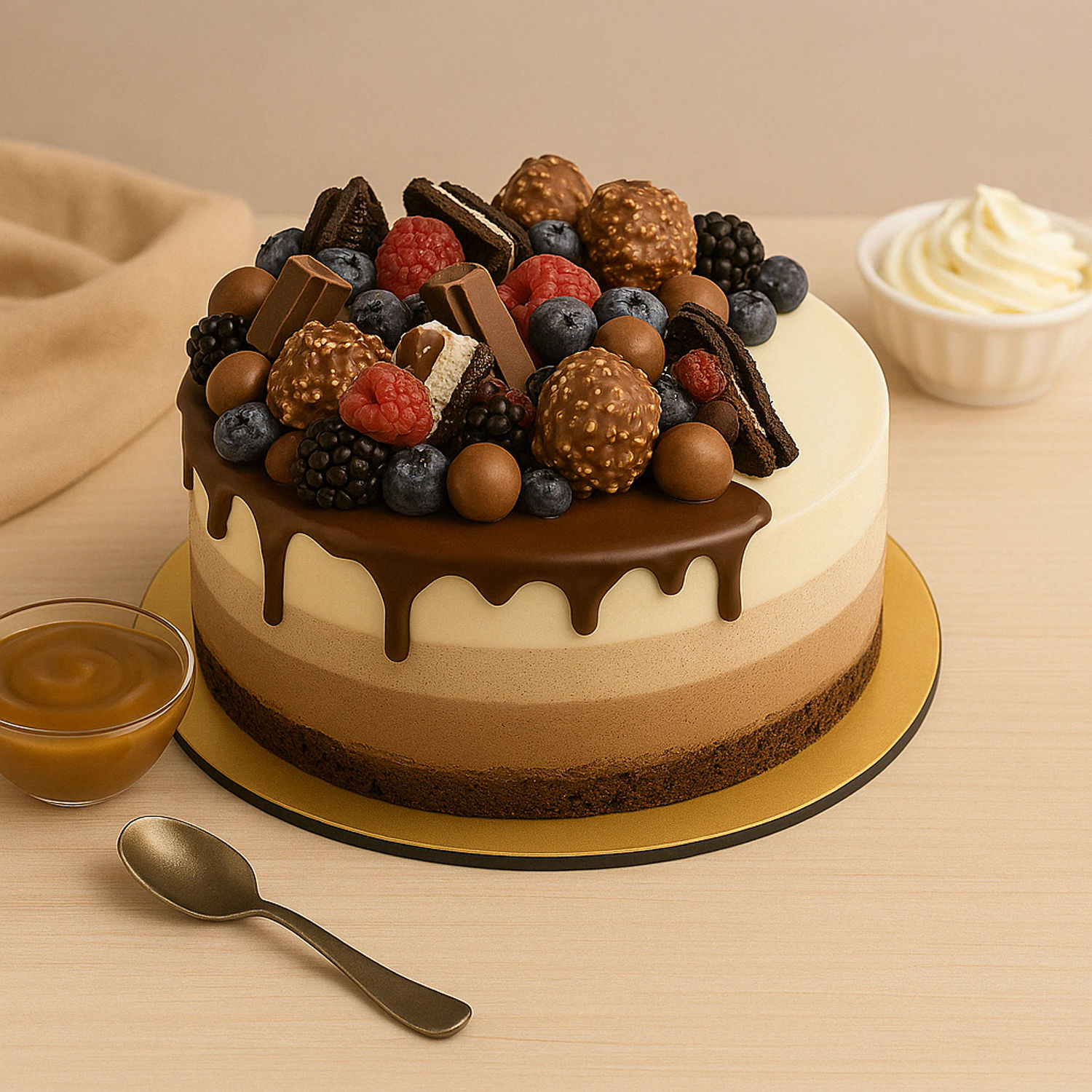 Order Chocolate Feast Cake 8 Portion Online | Same-Day Delivery UAE ...