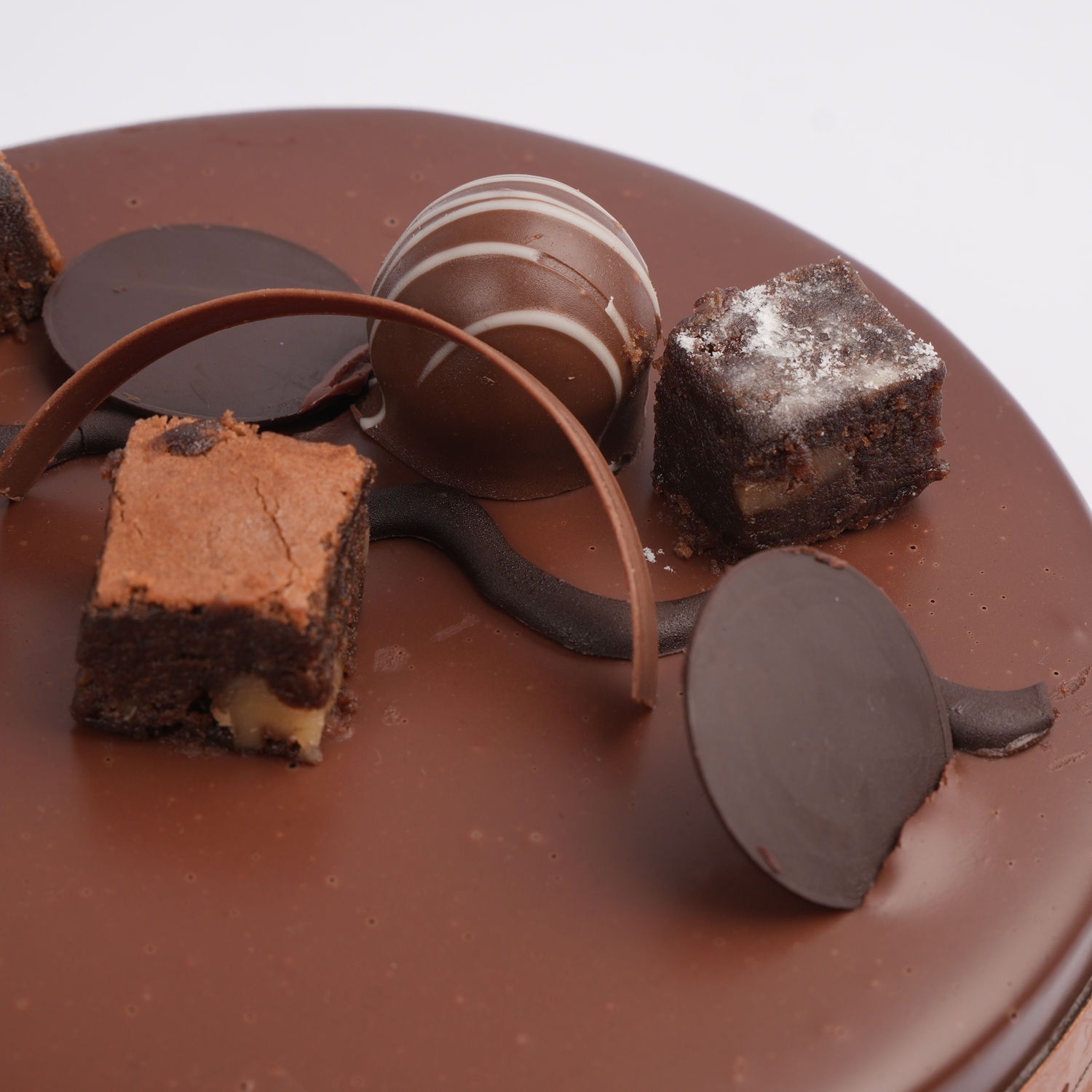 Order Truffle Brownie Fudge Delight Cake Half Kg Online | Same-Day ...