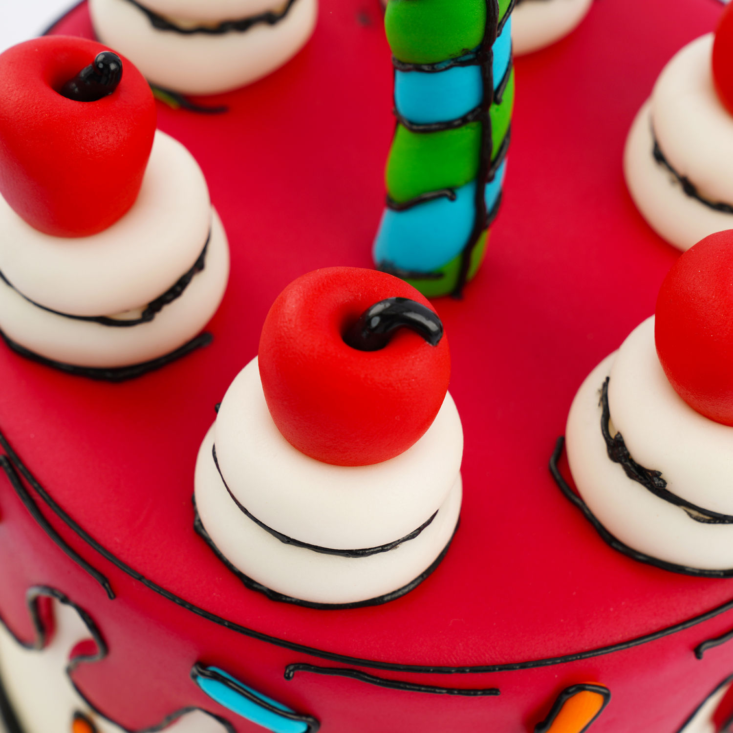 Online Birthday Candle Chocolate Cake Gift Delivery in UAE - FNP