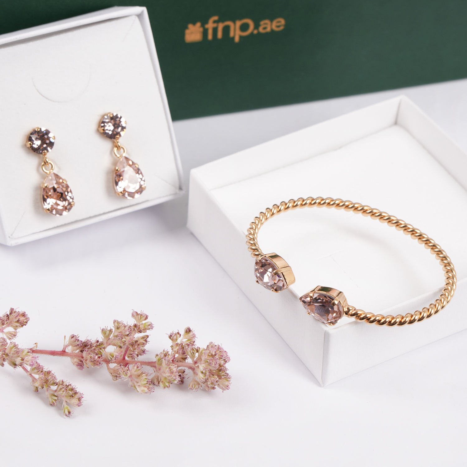 Order Earring and Bracelet Gift set for her Online | Same-Day Delivery ...
