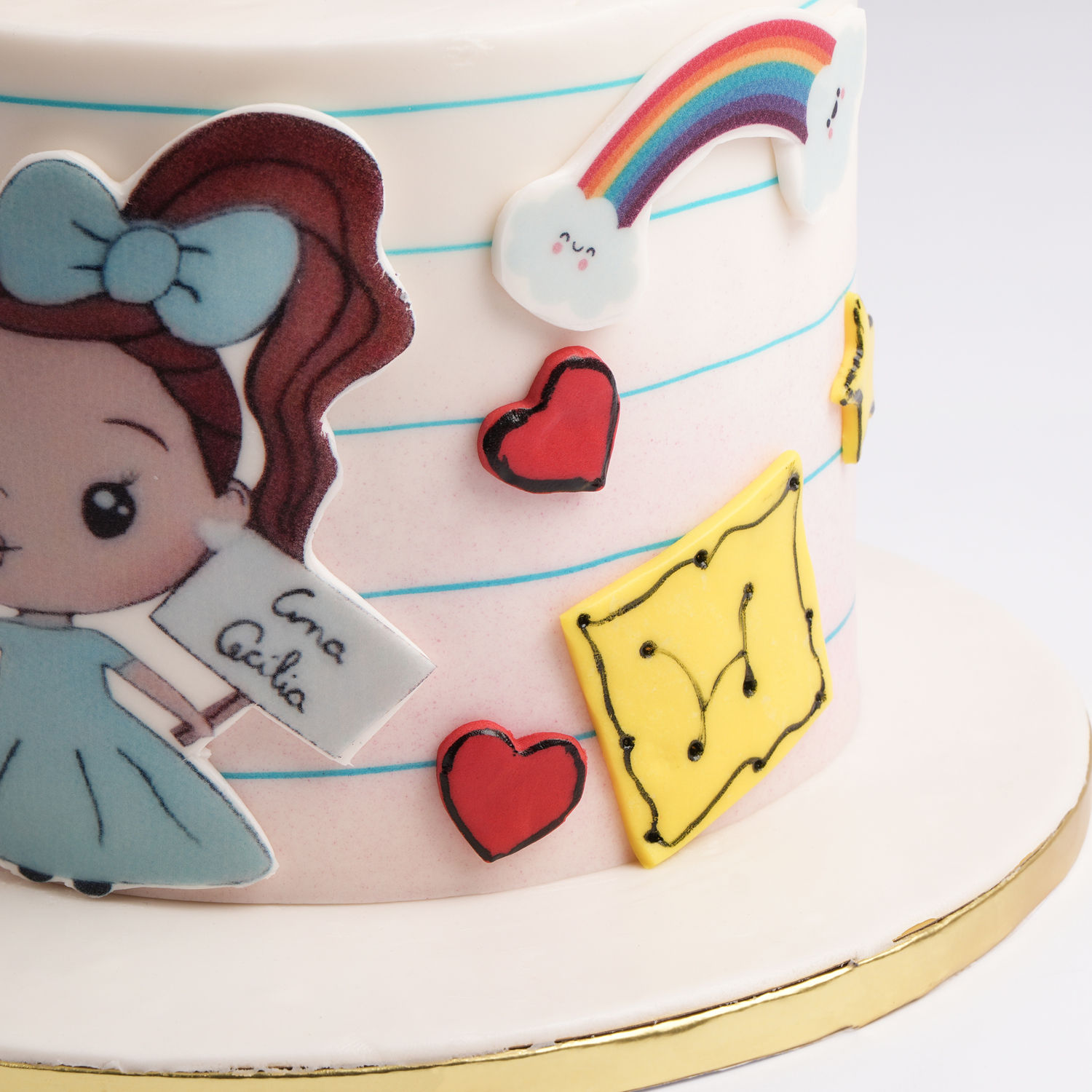 Order Luna the Little Dreamer Chocolate Cake Online | Same-Day Delivery ...
