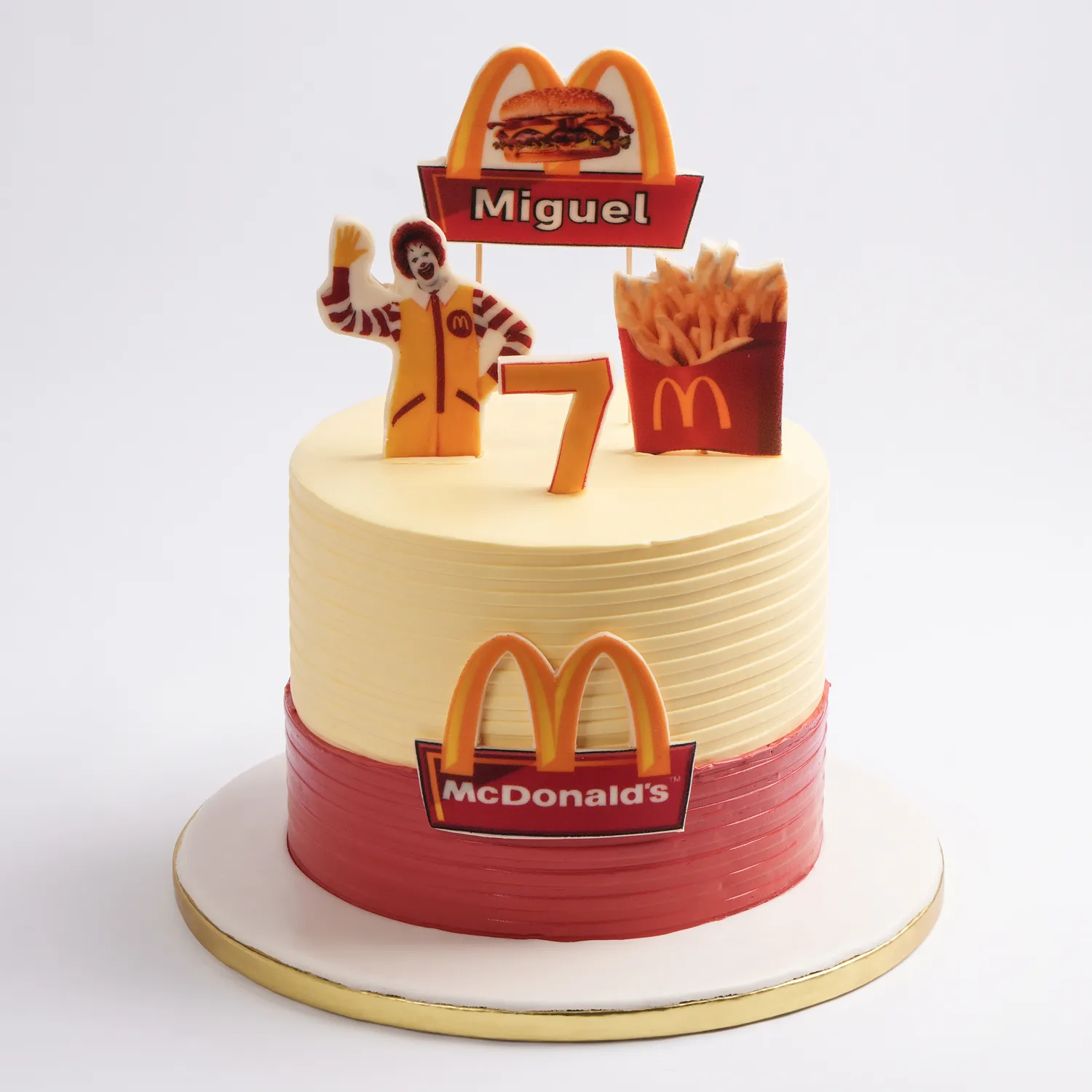 Order McDonald Birthday Delight Vanilla Cake Online | Same-Day Delivery ...