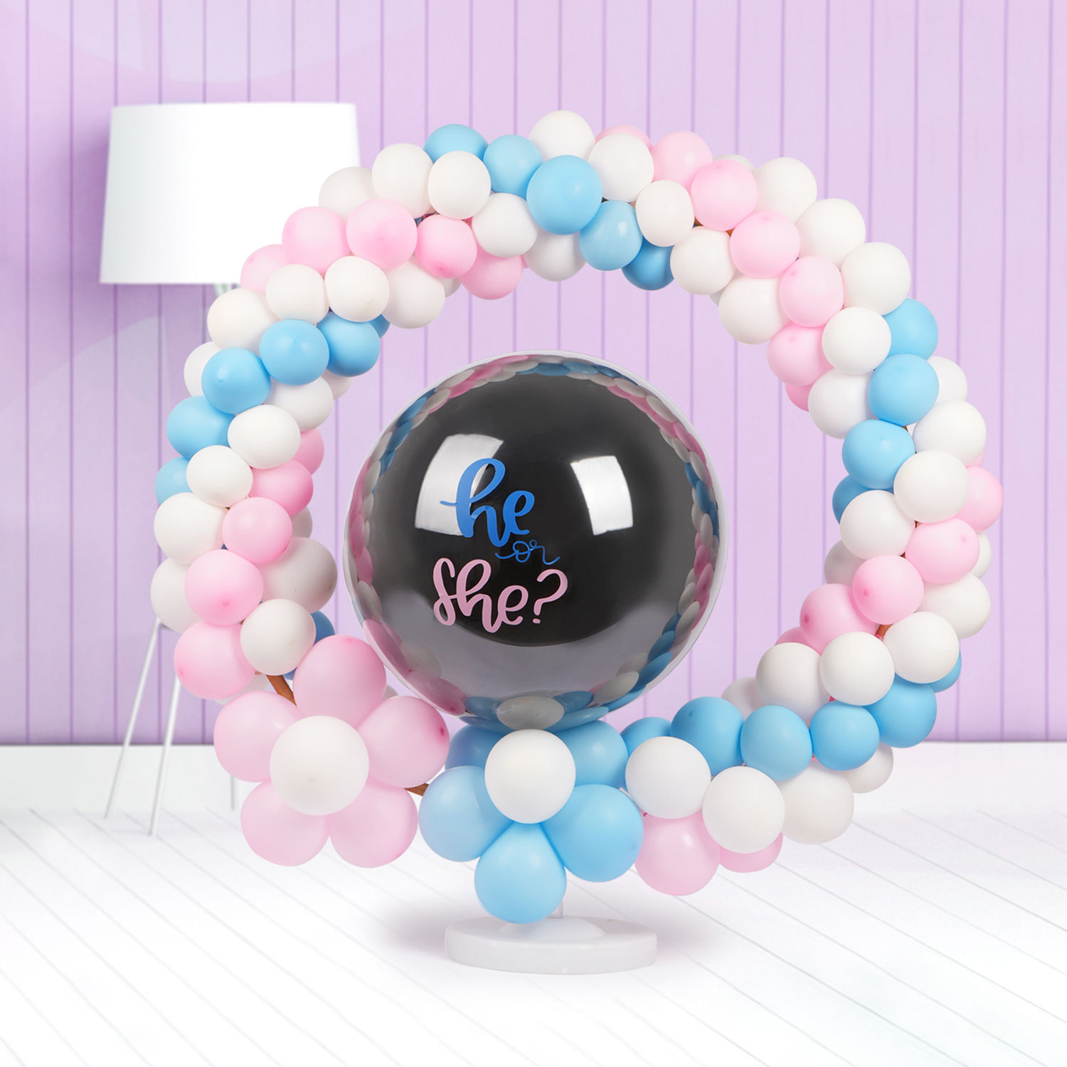 Order Gender Reveal Party Balloon Arrangment Online | Same-Day Delivery ...