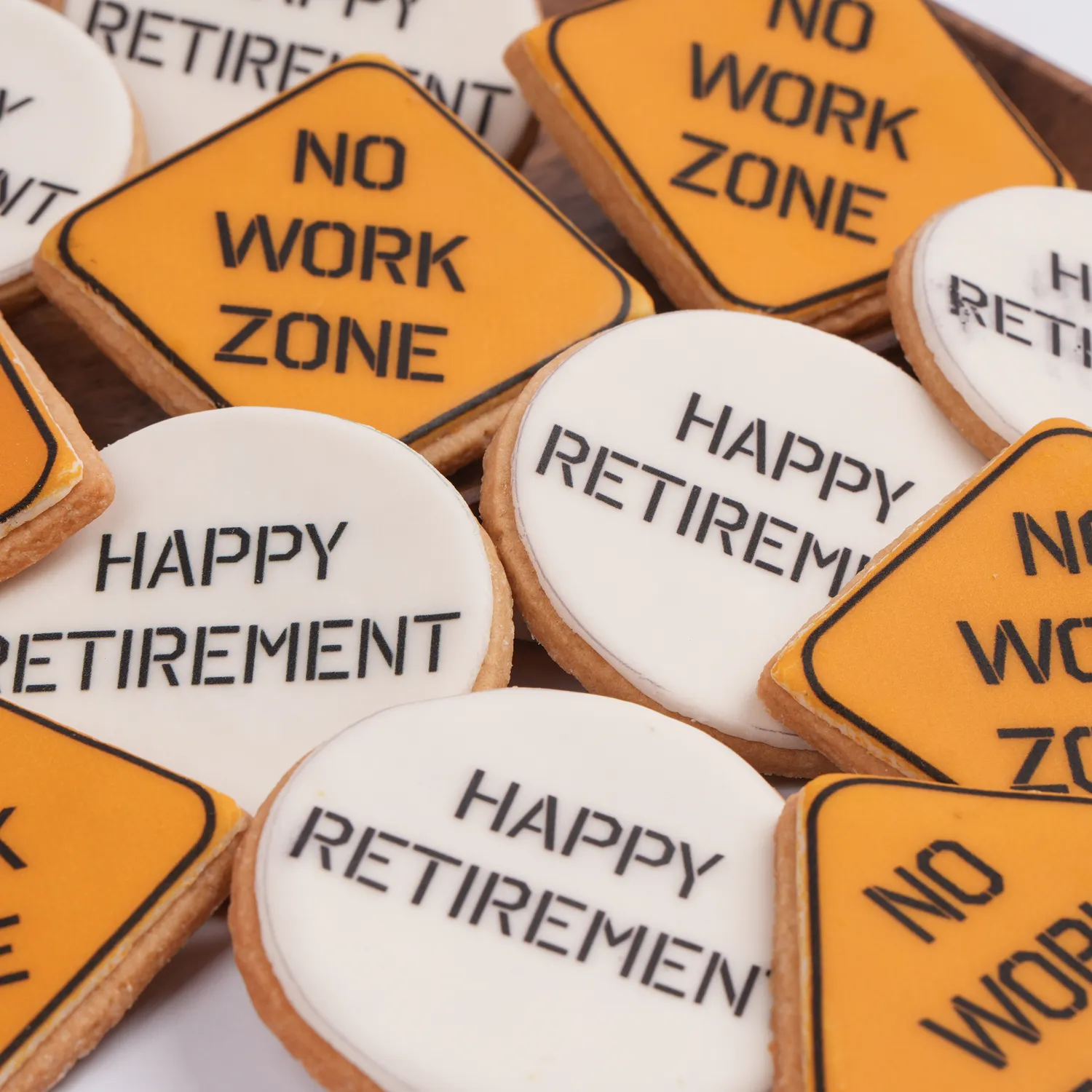Order Happy Retirement Cookies 12 Pcs Online | Same-Day Delivery UAE ...
