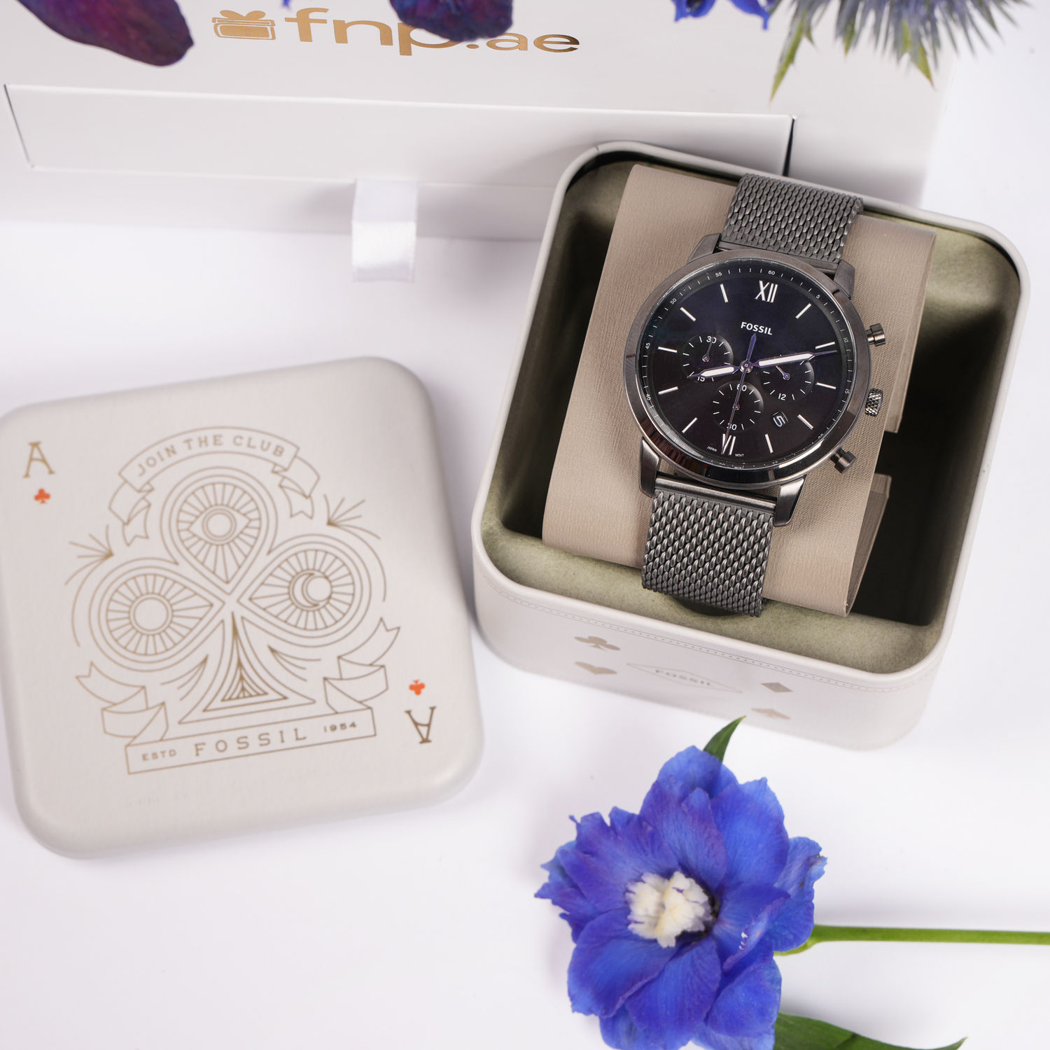 Order Fossil Neutra Chronograph Watch Gift For Him Online | Same-Day ...