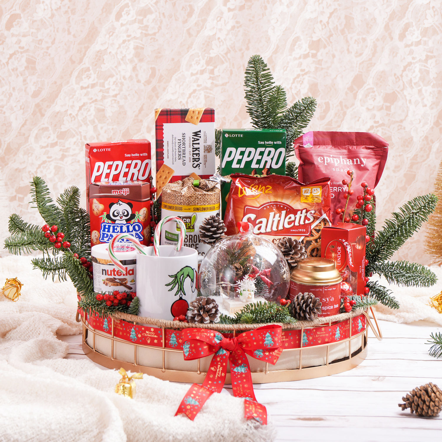 Order Grand Happy Holidays Hamper Online | Same-Day Delivery UAE - Fnp.ae