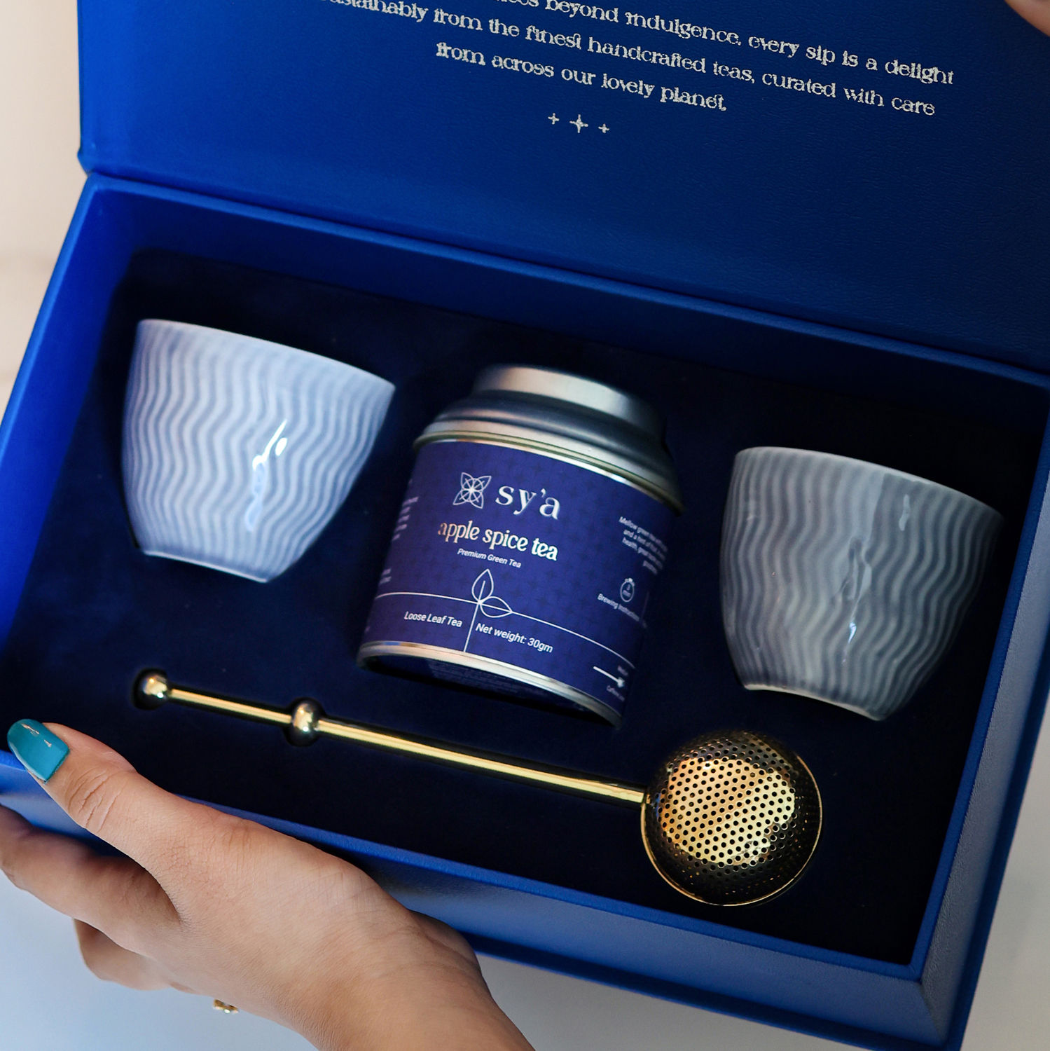 Order Mini Tea Set Grey With Green Teas Online | Same-Day Delivery UAE ...