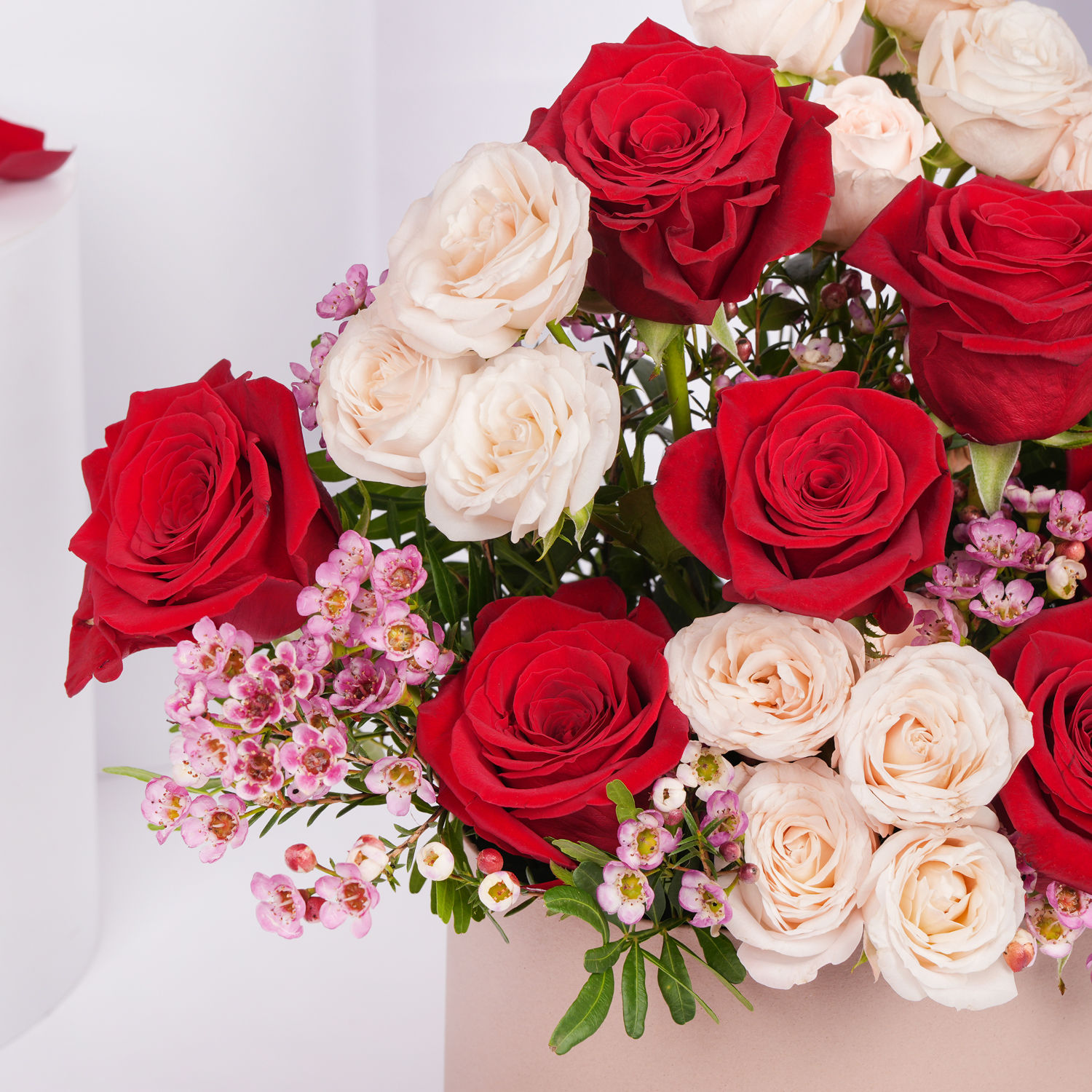 Order Lovely Roses And Chocolate Box Online | Same-Day Delivery UAE ...