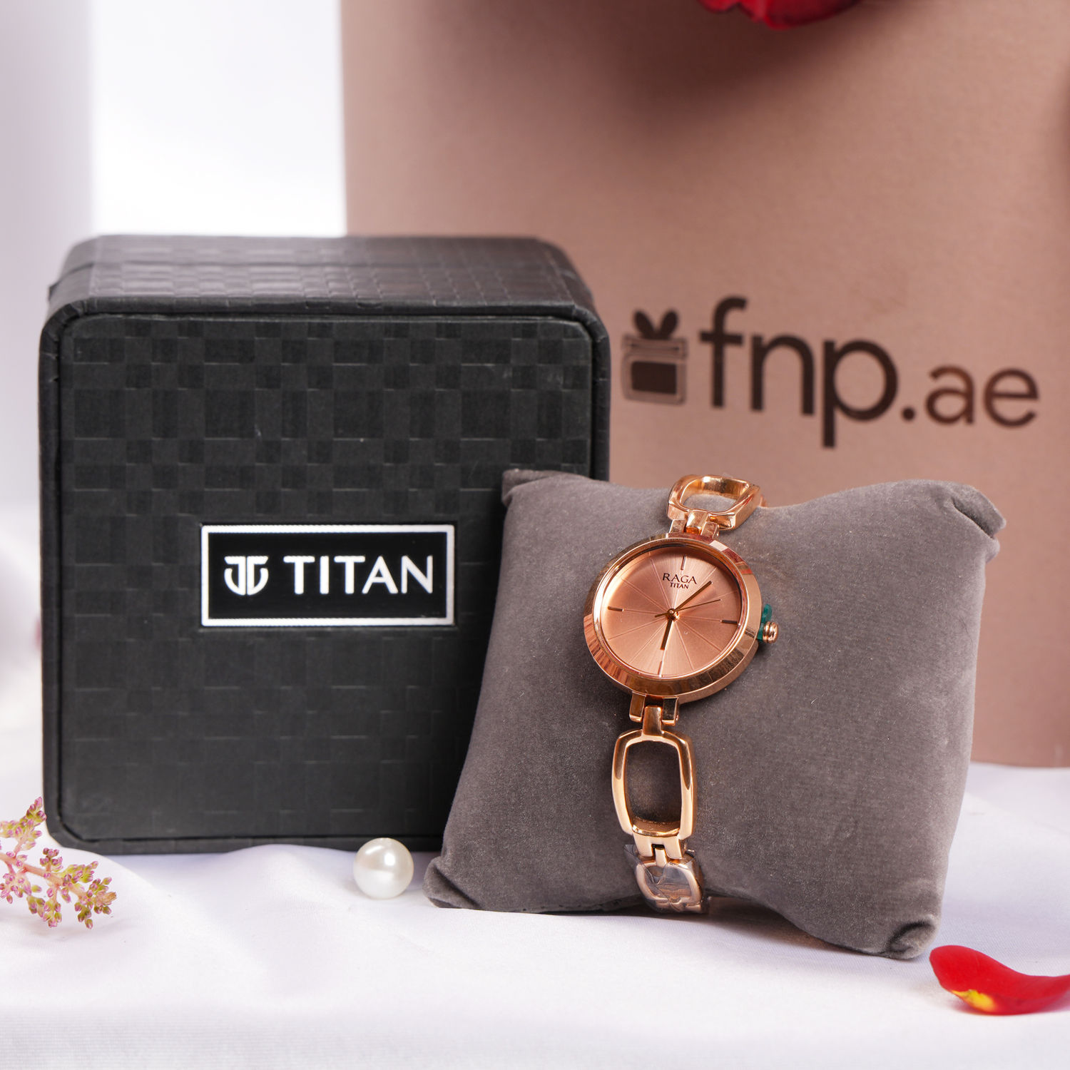 Order Titan Raga Watch Love Symphony And Flowers For Her Online | Same ...