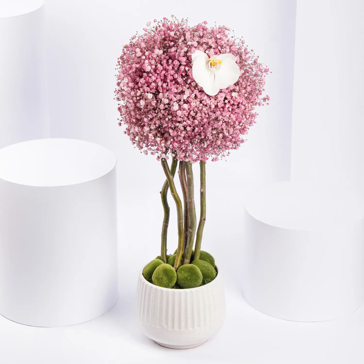 Order Pink Gypso Beauty Arrangement Online | Same-Day Delivery UAE - Fnp.ae
