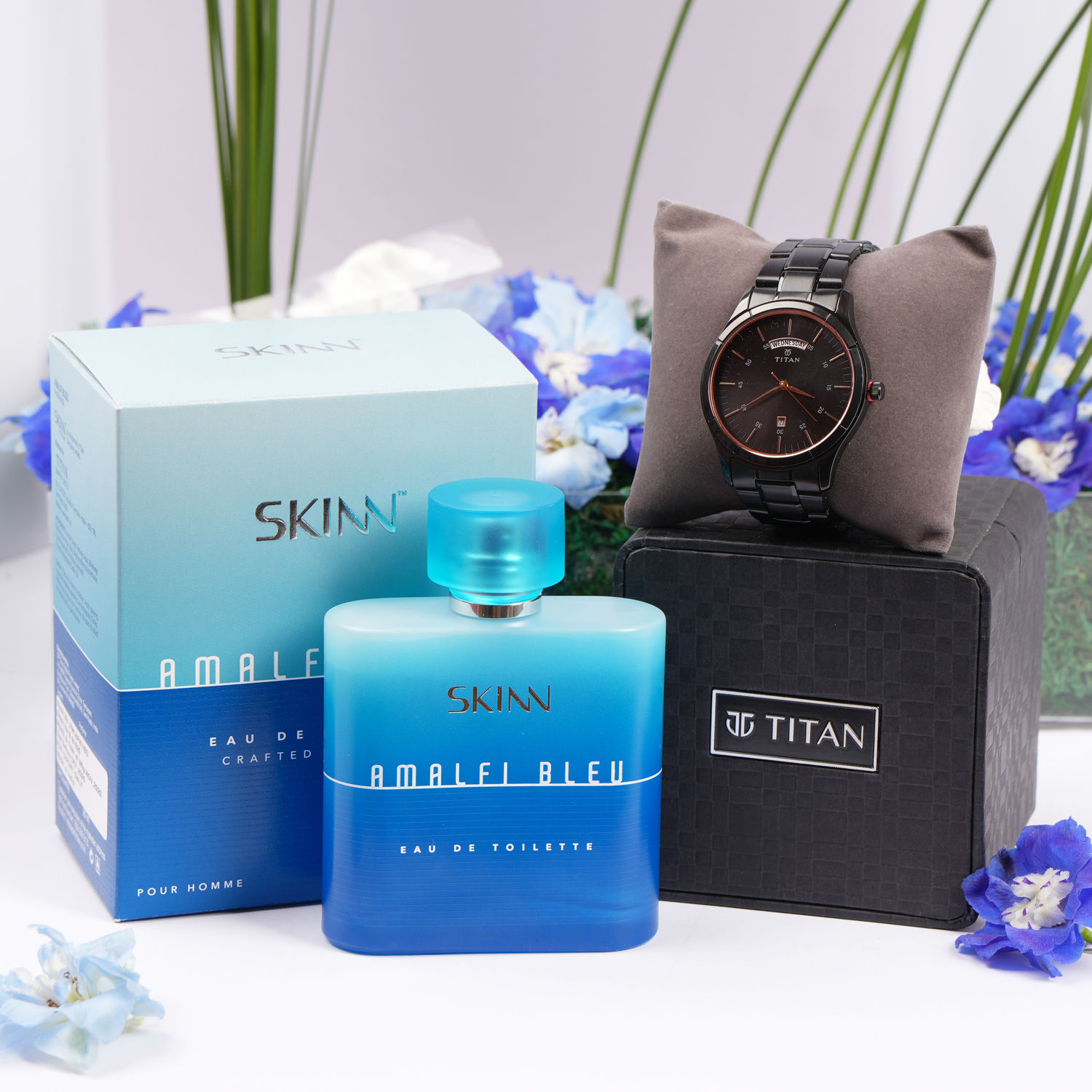 Order Best Dad Gift Titan Watch & Fragrance Online | Same-Day Delivery ...