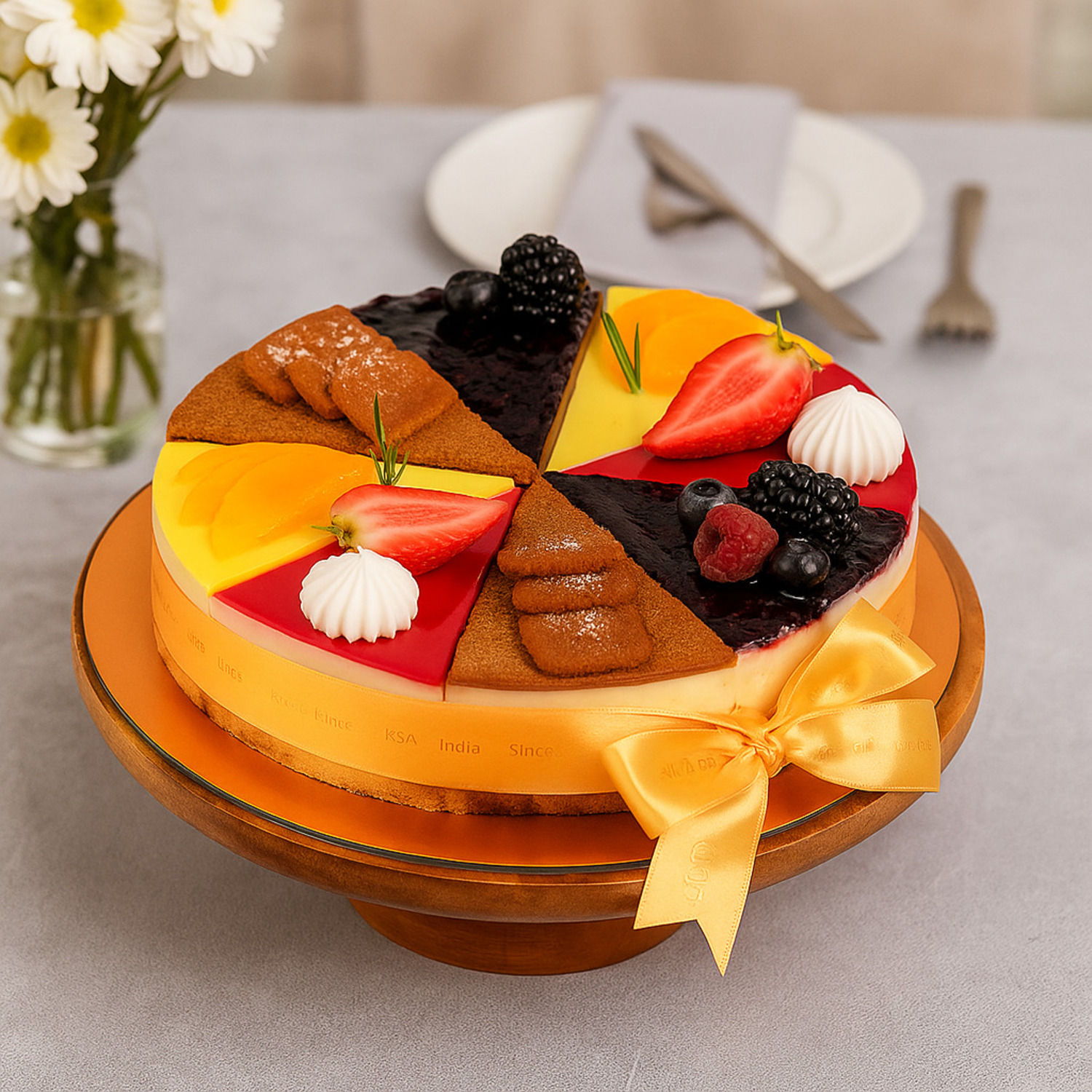 Order Cheesecake Platter Online | Same-Day Delivery UAE - Fnp.ae
