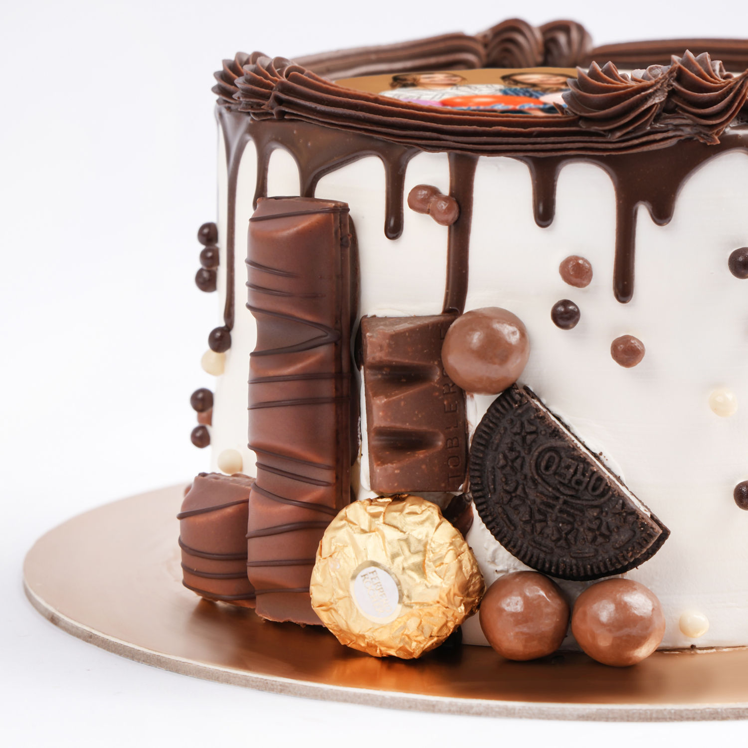 Order Choco Lava Luxe Photo Cake Online | Same-Day Delivery UAE - Fnp.ae