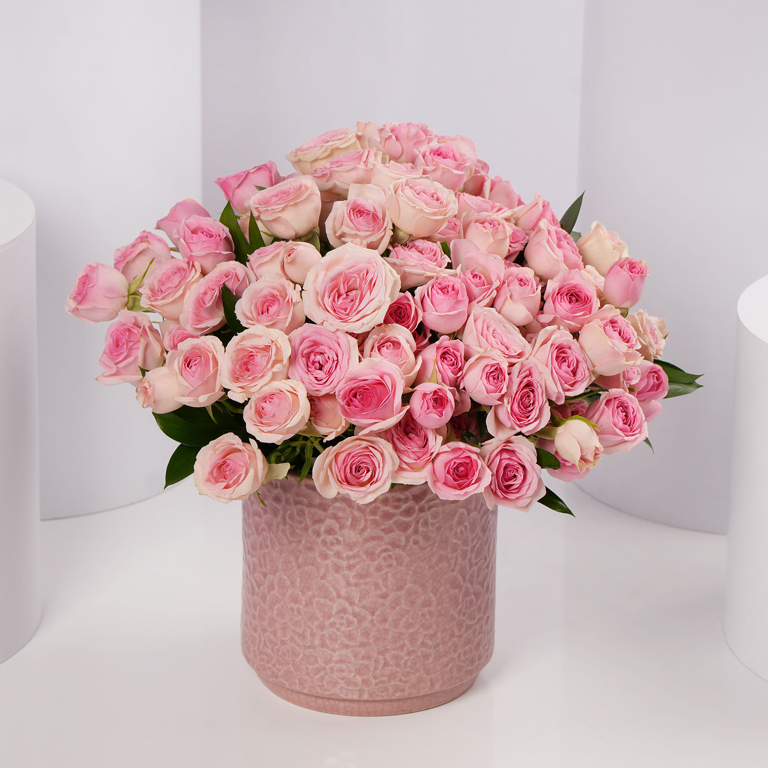 Order Blush Pink Roses Valentine Gift Online | Same-Day Delivery UAE ...