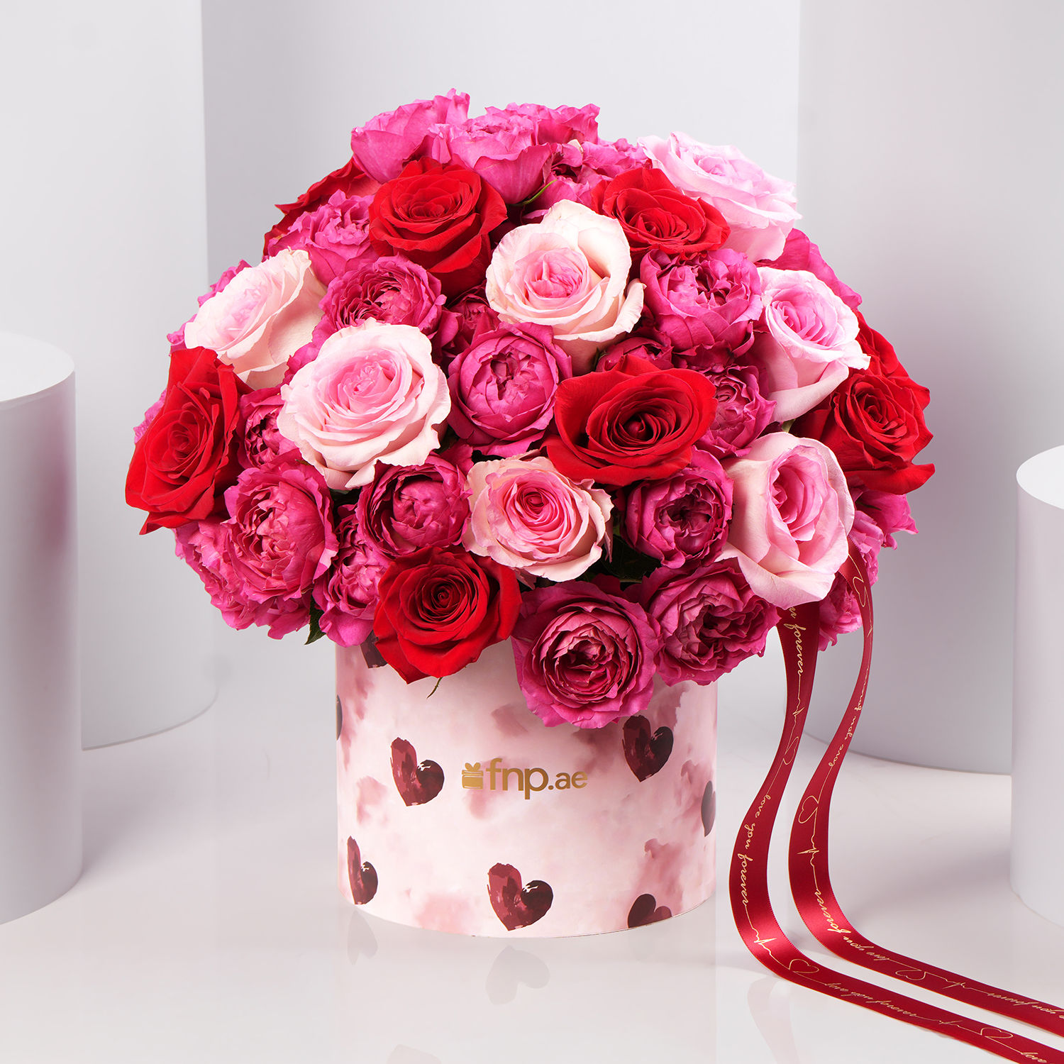Order Mixed Roses Valentine Keepsake Arrangement Online | Same-Day ...